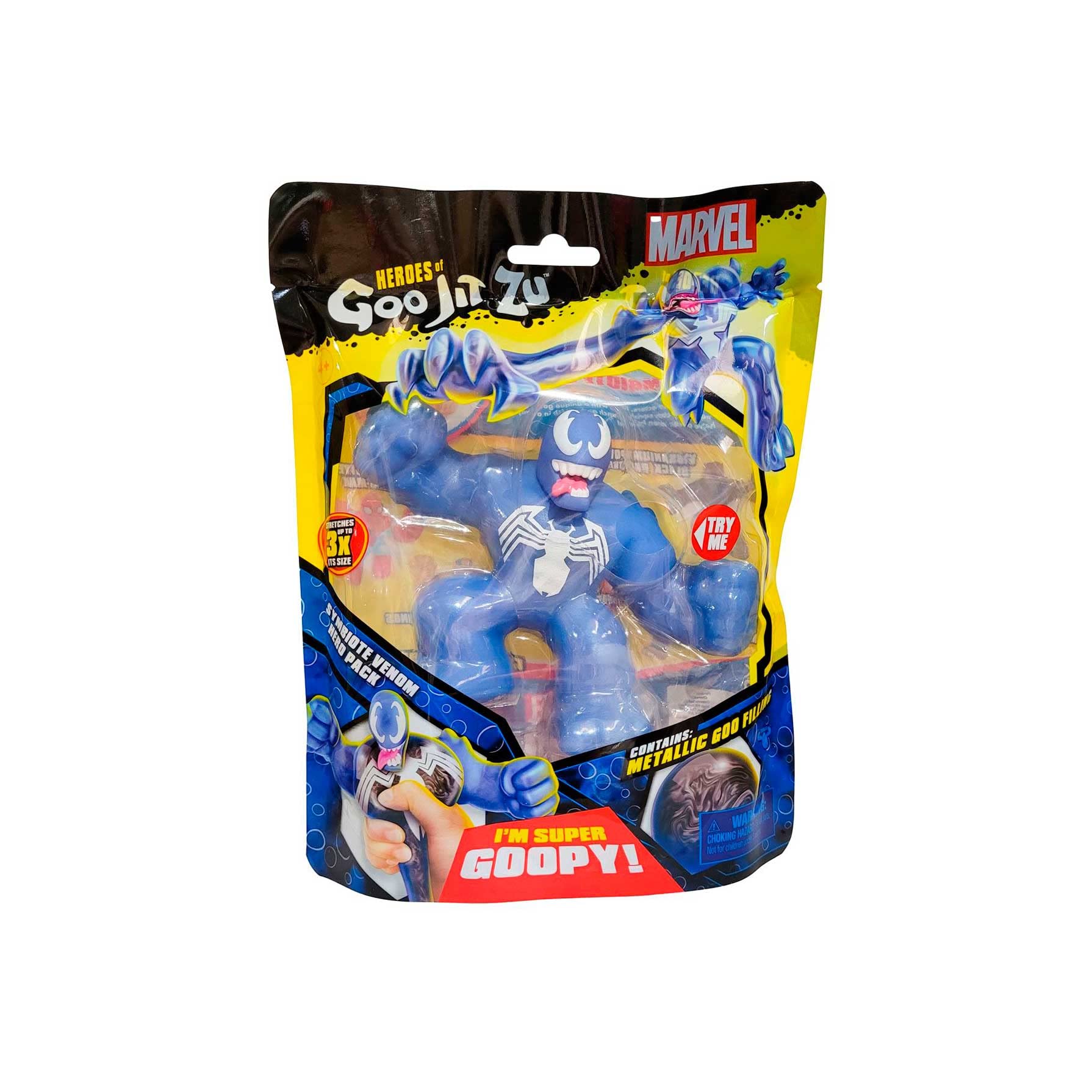 Heroes Of Goo Jit Zu Marvel Hero Pack Super Venom Squishy,, 60% OFF