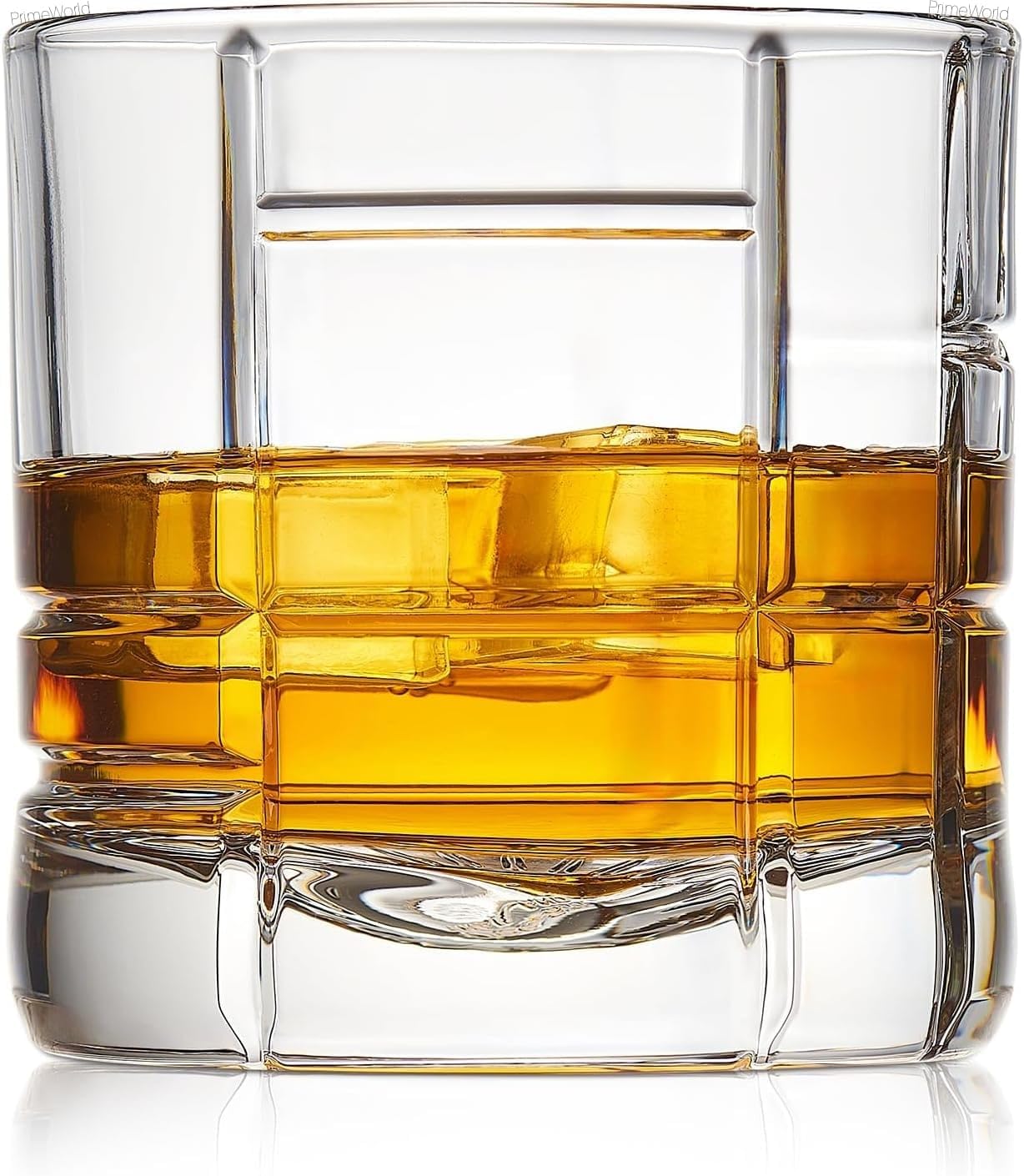 PrimeWorld Almoline 295 ml Drinking Whisky Glass Set of 1 Pc Bar ...