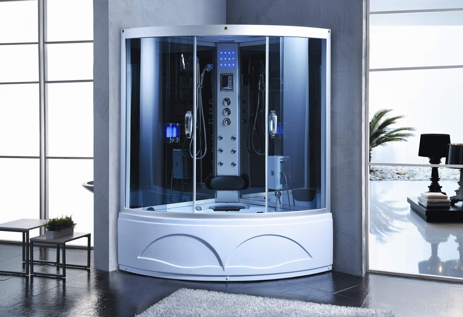 Steam Shower And Whirlpool Bath