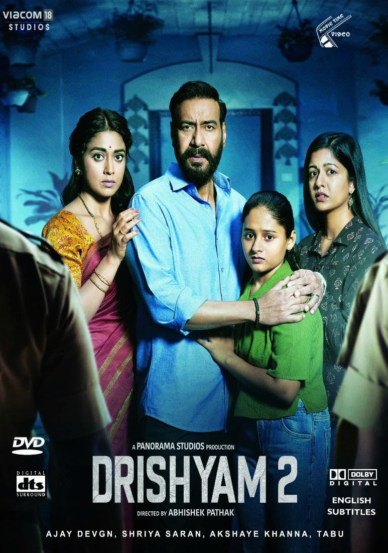 Amazon.com: Drishyam 2 Hindi Movie - Film DVD -English Subtitles(NTSC ...