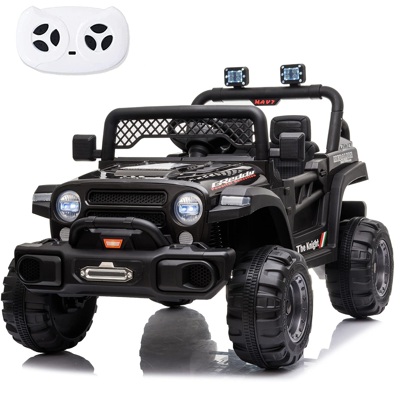Buy sopbost Kids Ride On Truck 12V Ride On Toys Ride On Car with Remote ...