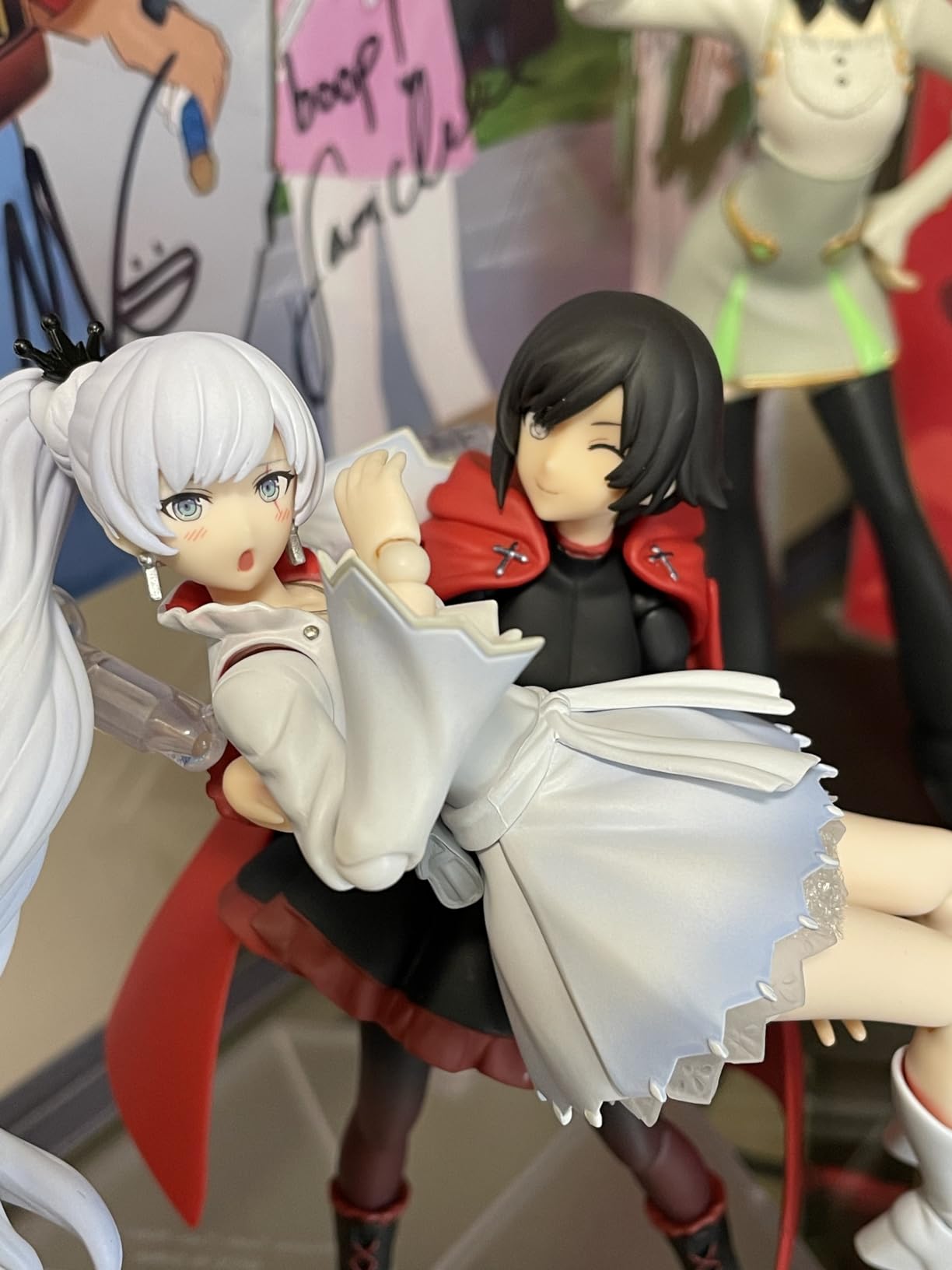 Amazon | figma RWBY 氷雪帝国 ワイス シュニー ノンスケール プラスチック製 塗装済み可動フィギュア | フィギュア・ドール 通販