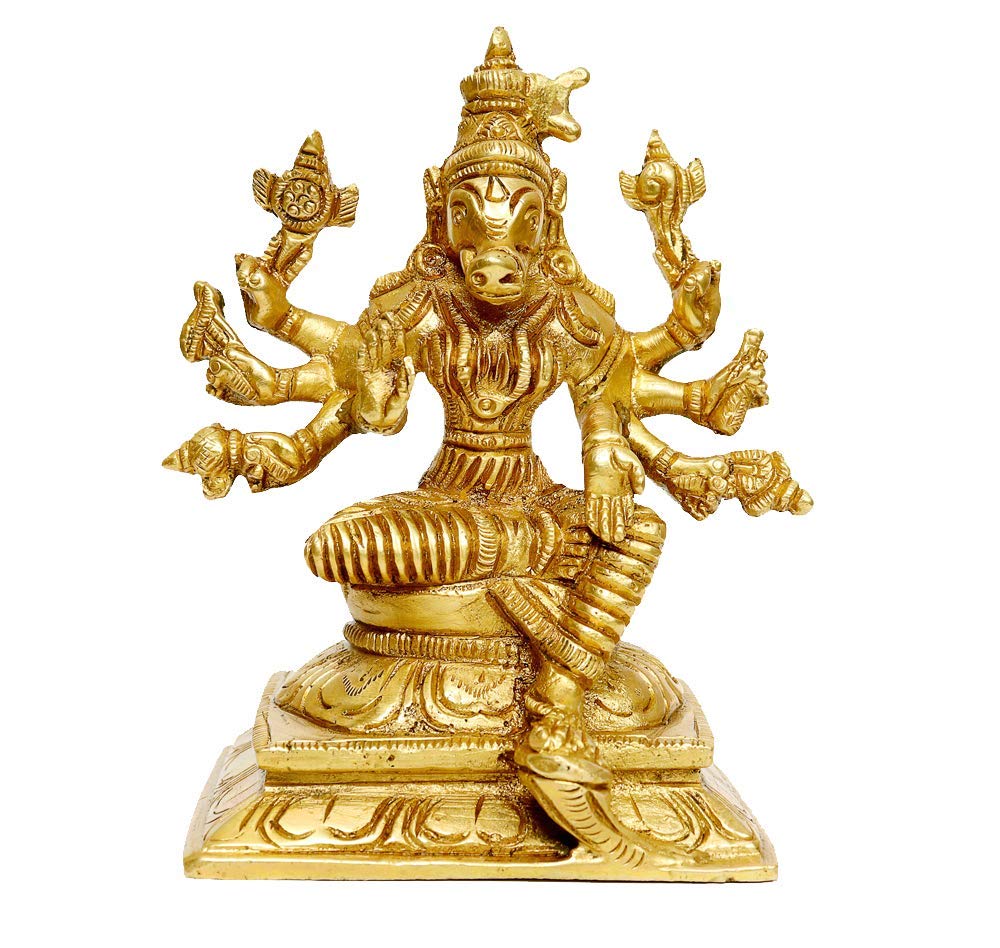 Varahi Amman or Varahi Lakshmi Pooja idol, Laxmi idol, Lord Vishnu ...