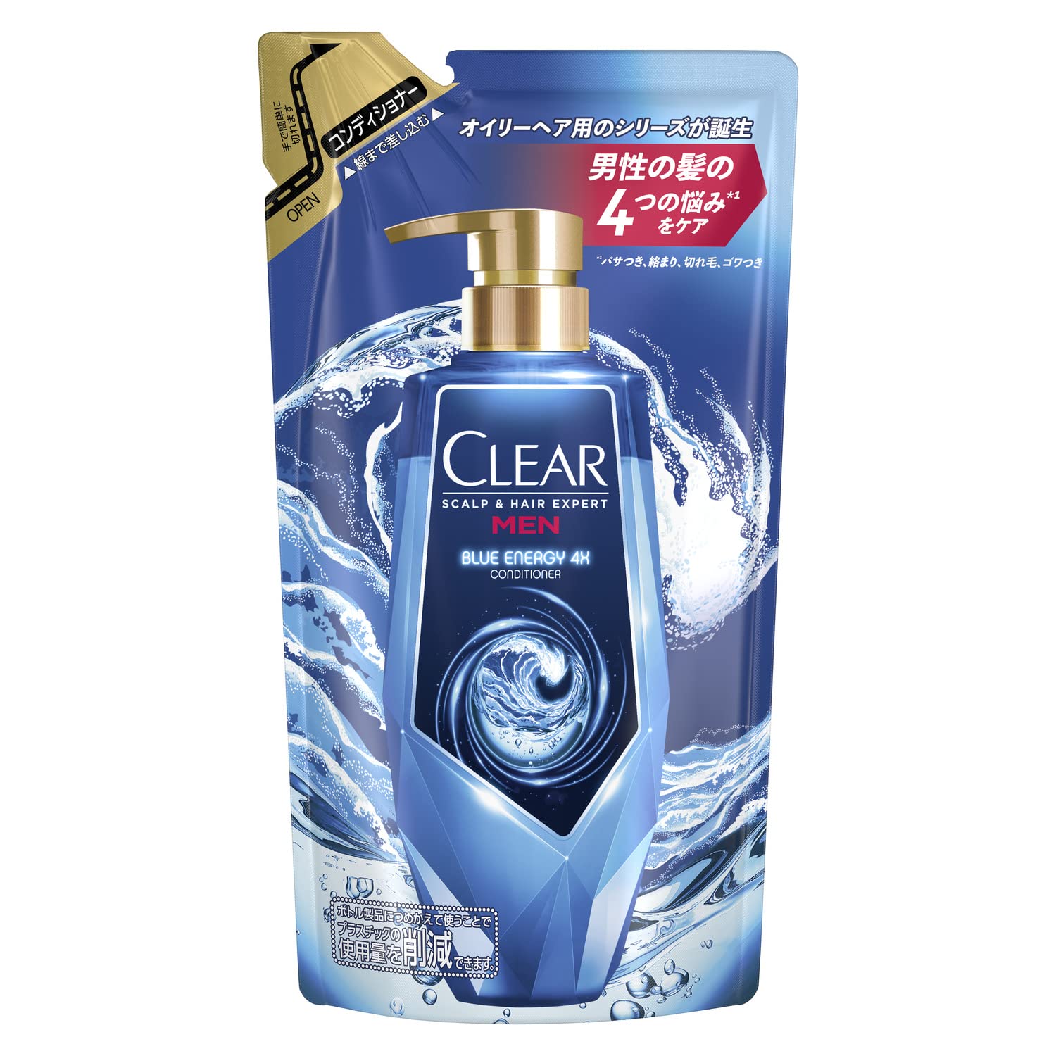 Amazon | CLEAR(クリア) ブルーエナジー4x スカルプコンディショナー