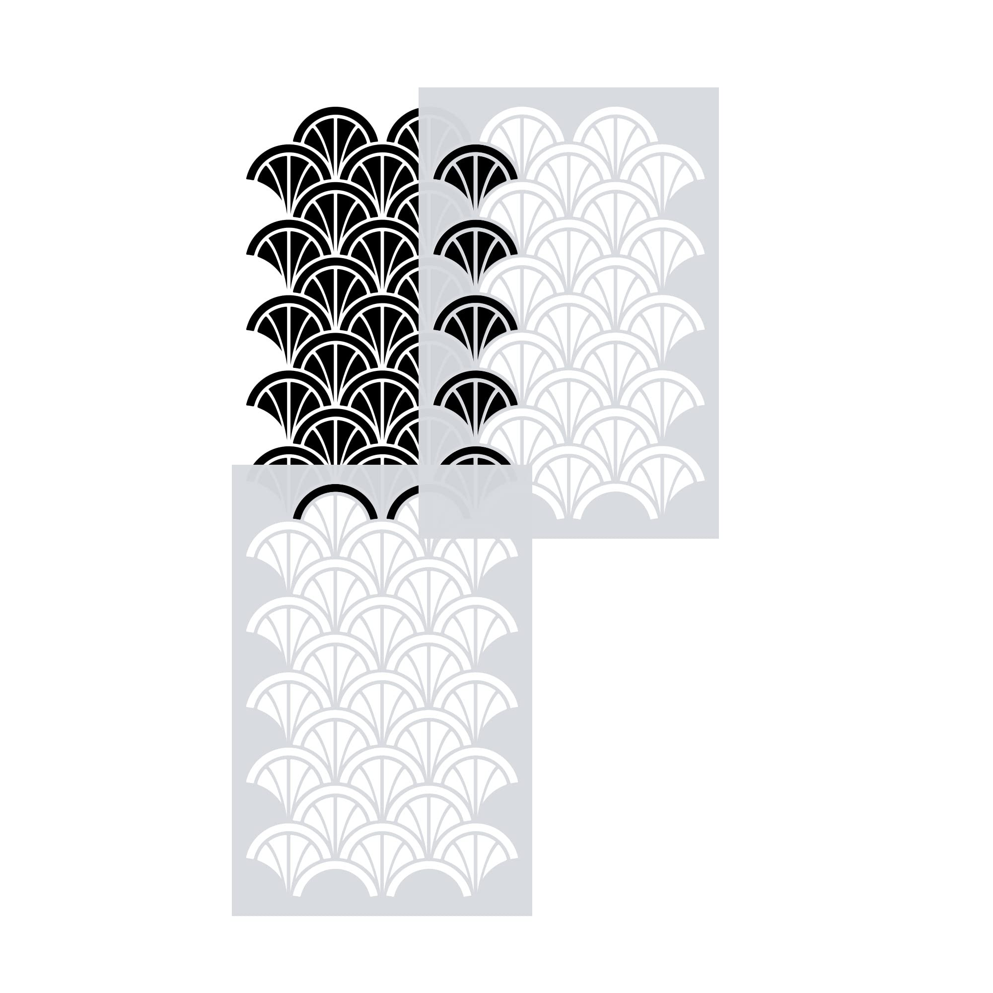 Simple Large Decorative Stencil Patterns