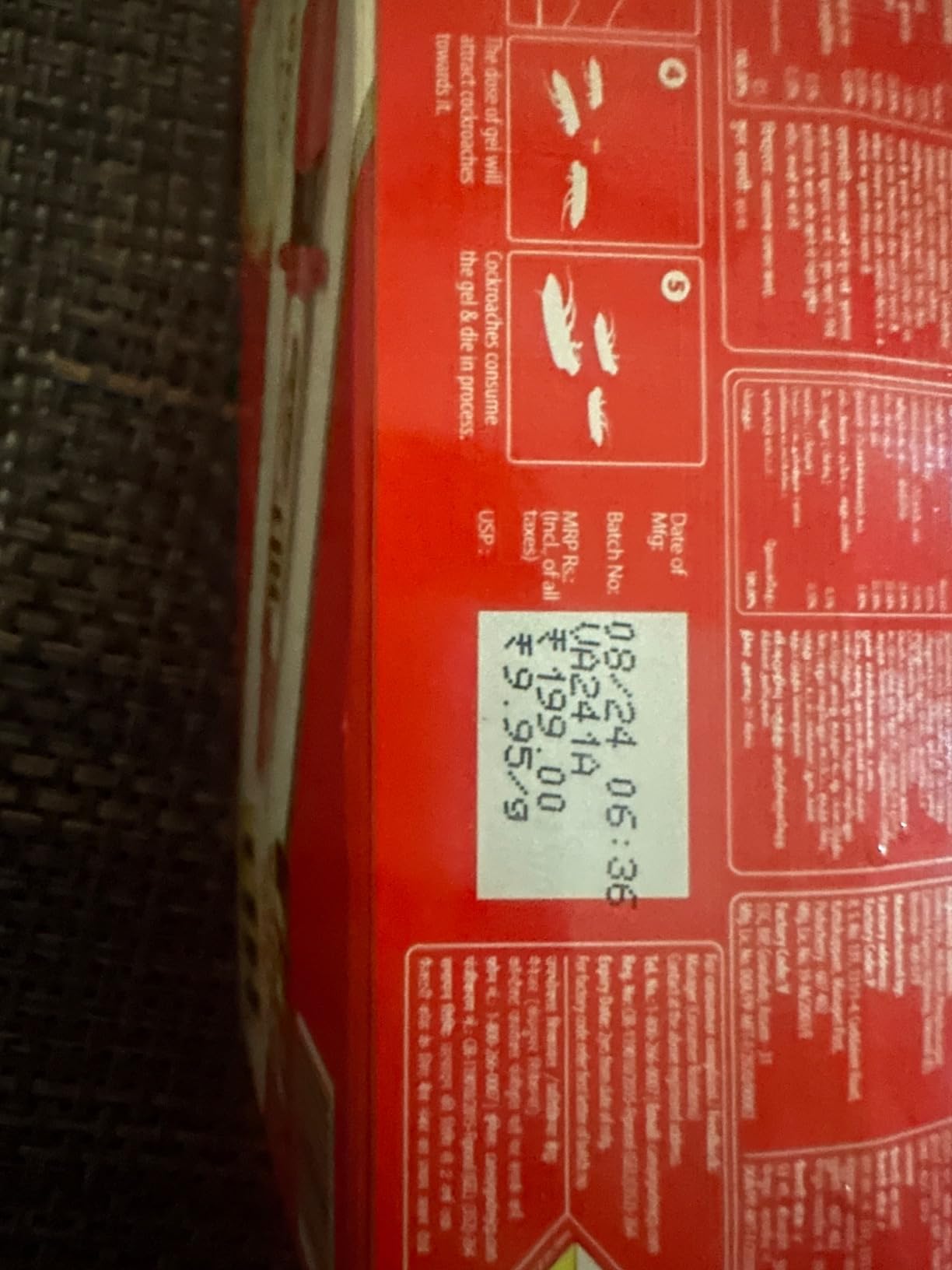 HIT Anti Roach Gel - Cockroach Killer (20g) | Kitchen Safe | Odourless ...