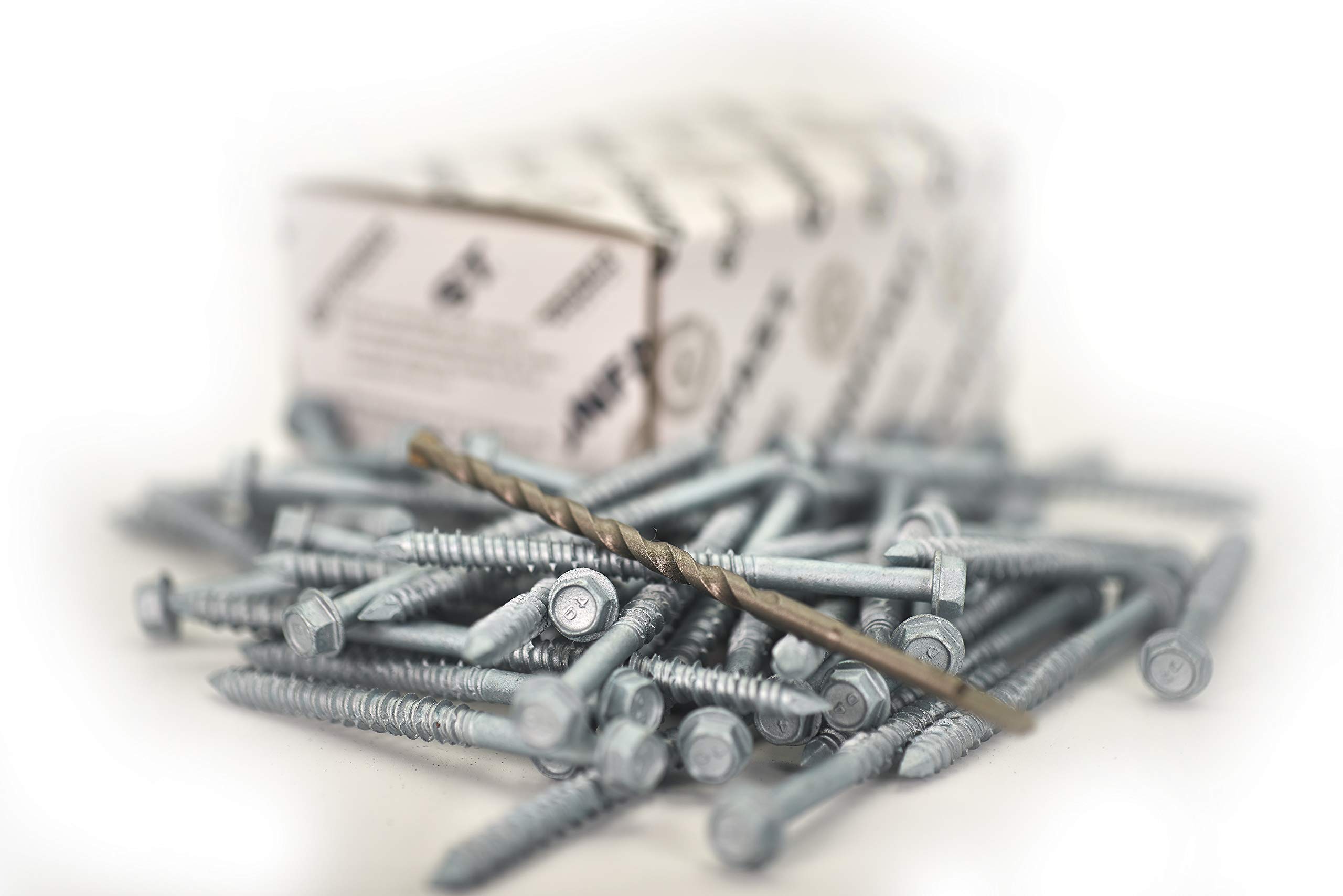 Snapklik.com : CONFAST 1/4" X 3-1/4" Concrete Screws 410 Stainless ...