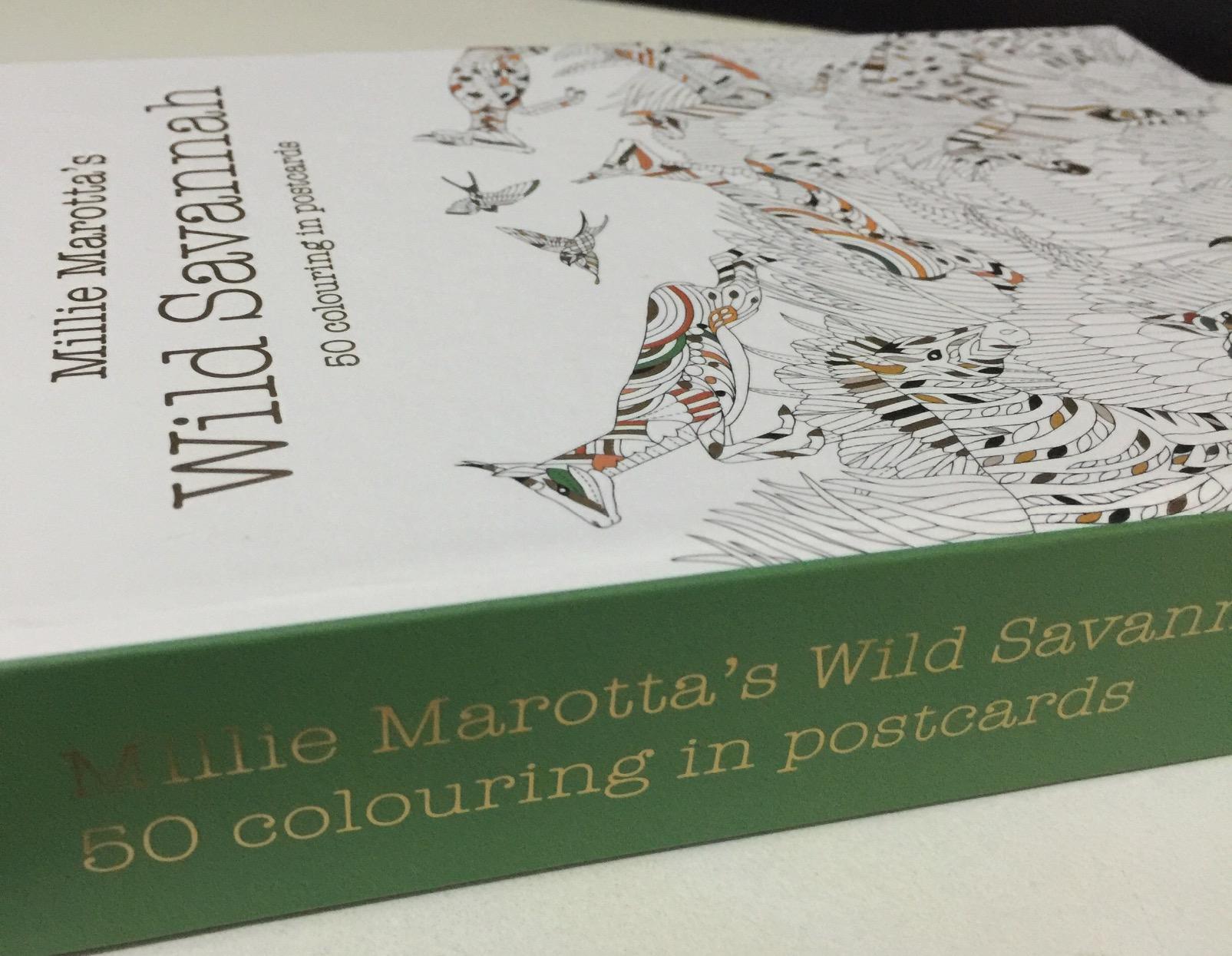Millie Marotta's Wild Savannah (Postcard Box): 50 Postcards (A Millie ...