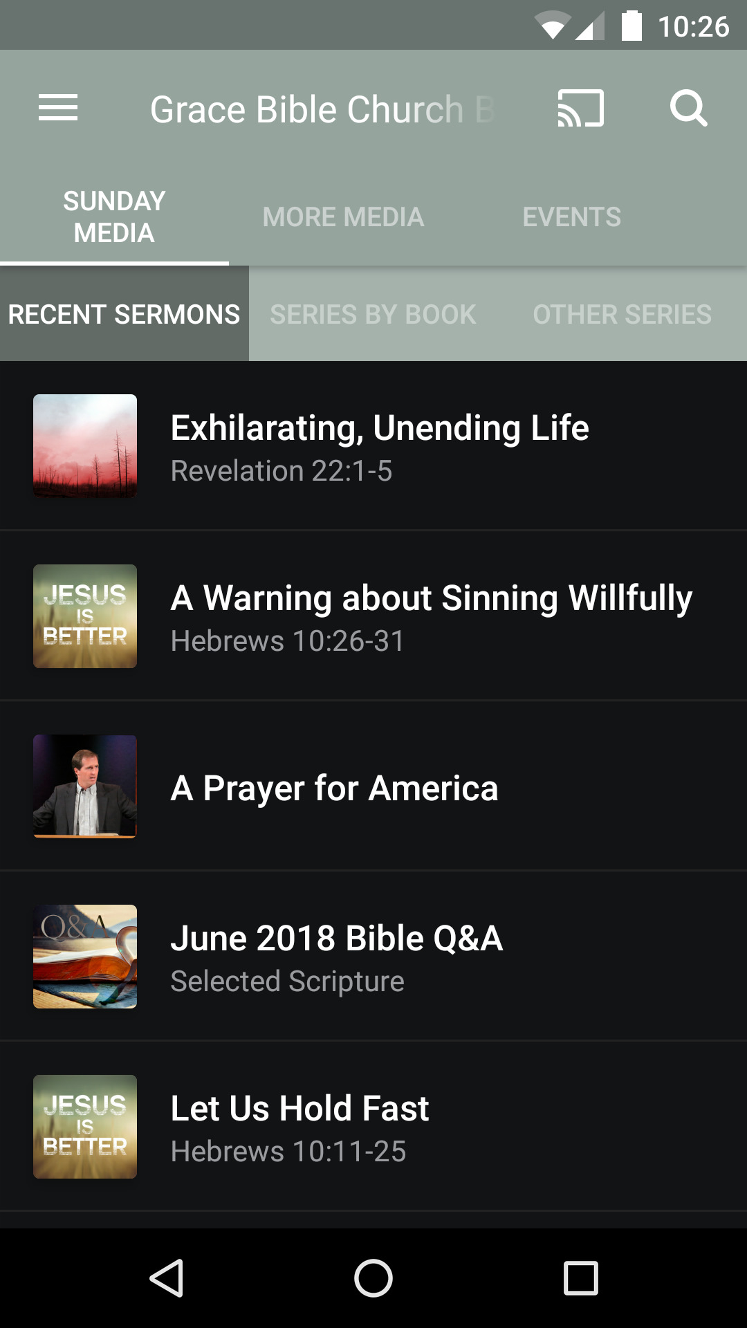 Grace Bible Church Bozeman - App on Amazon Appstore