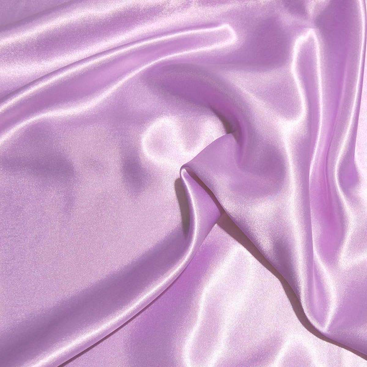 Purple Satin Fabric
