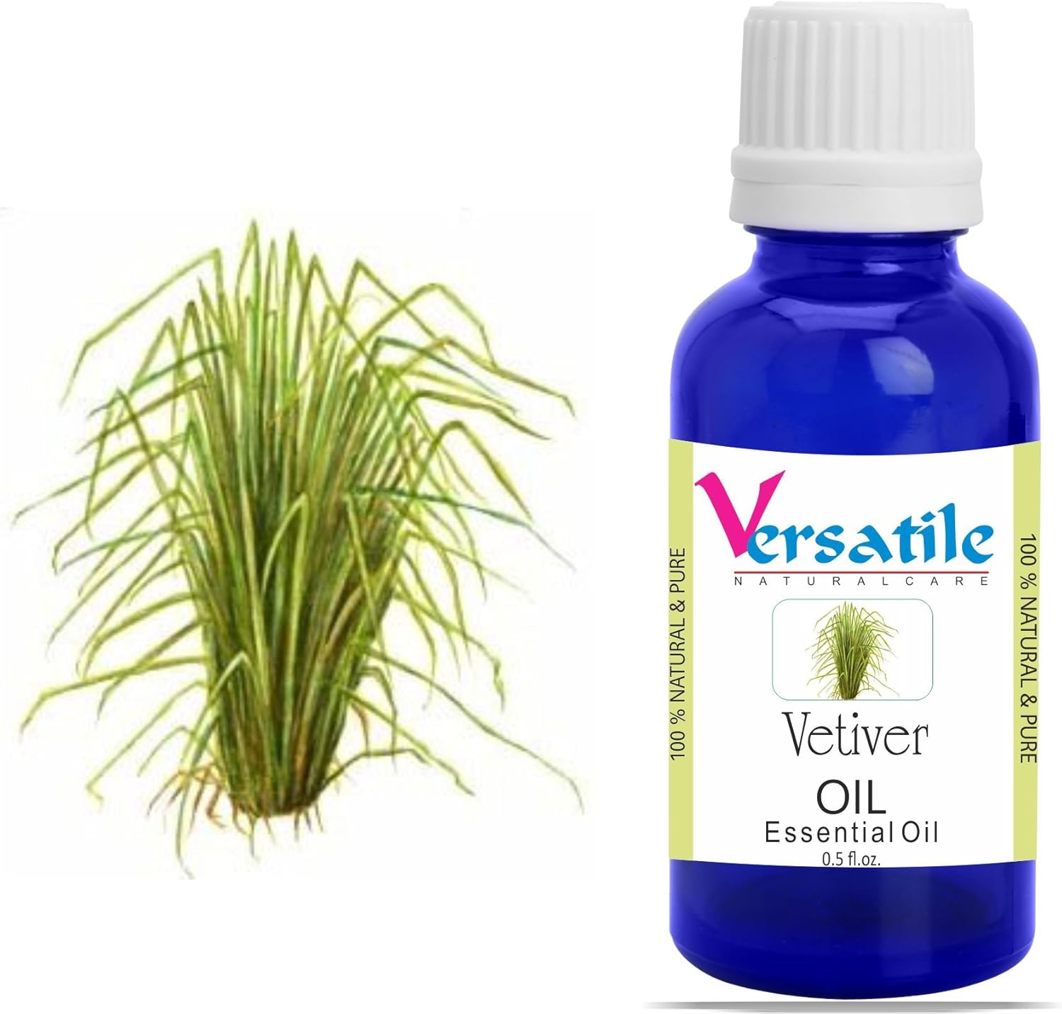 Amazon.com: Vetiver Oil Essential Oils 100% Pure Natural Aromatherapy ...