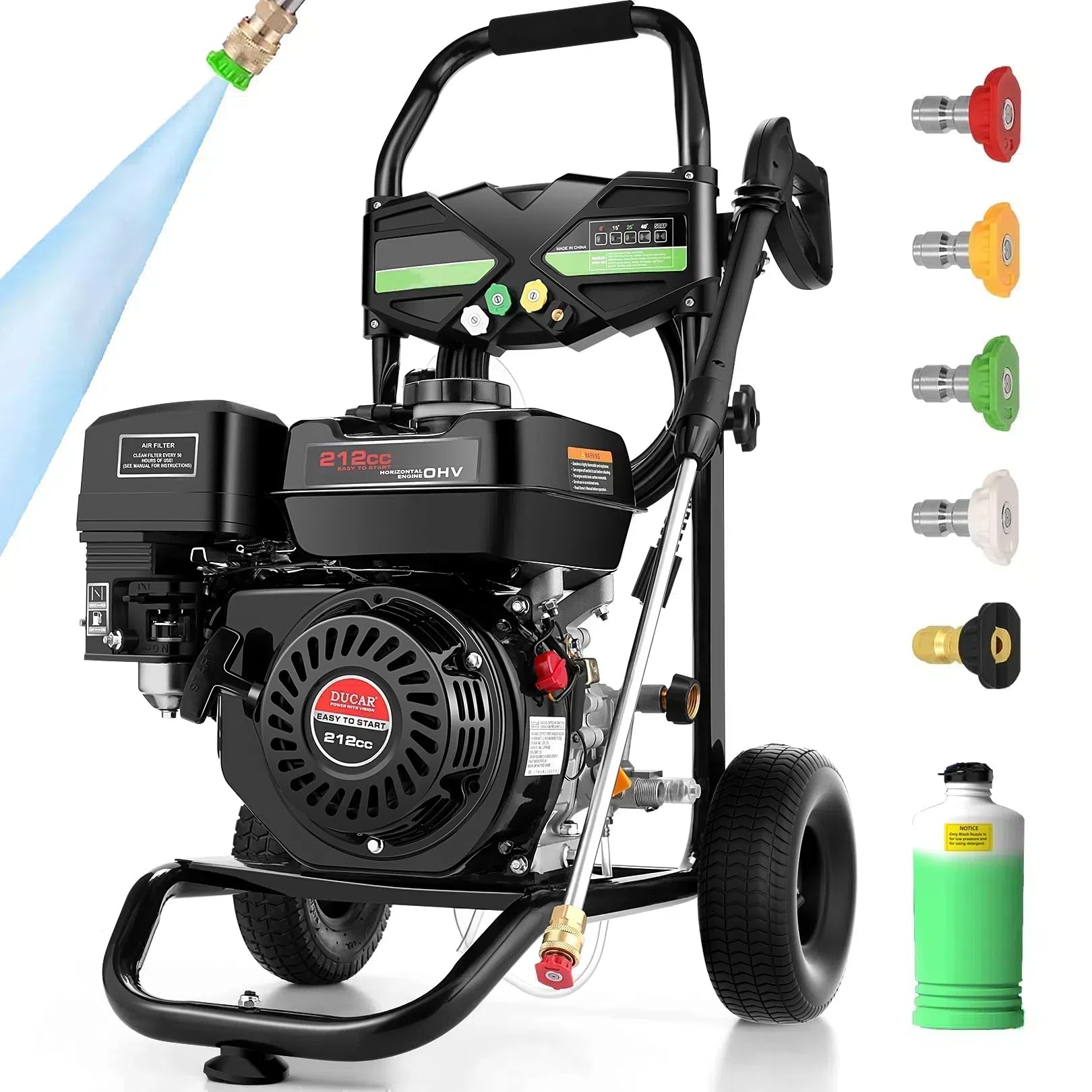 Amazon.com : Imdot 4200PSI Gas Pressure Washer, 4.0GPM Heavy Duty Power ...