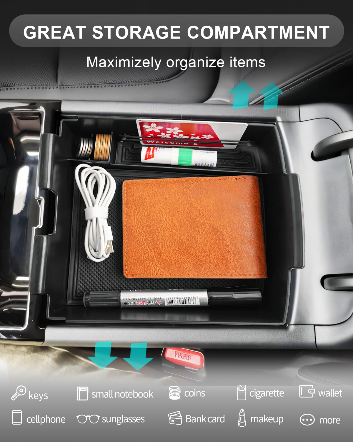 Snapklik.com : CDEFG For 2025 Hyundai Tucson Limited Center Console ...