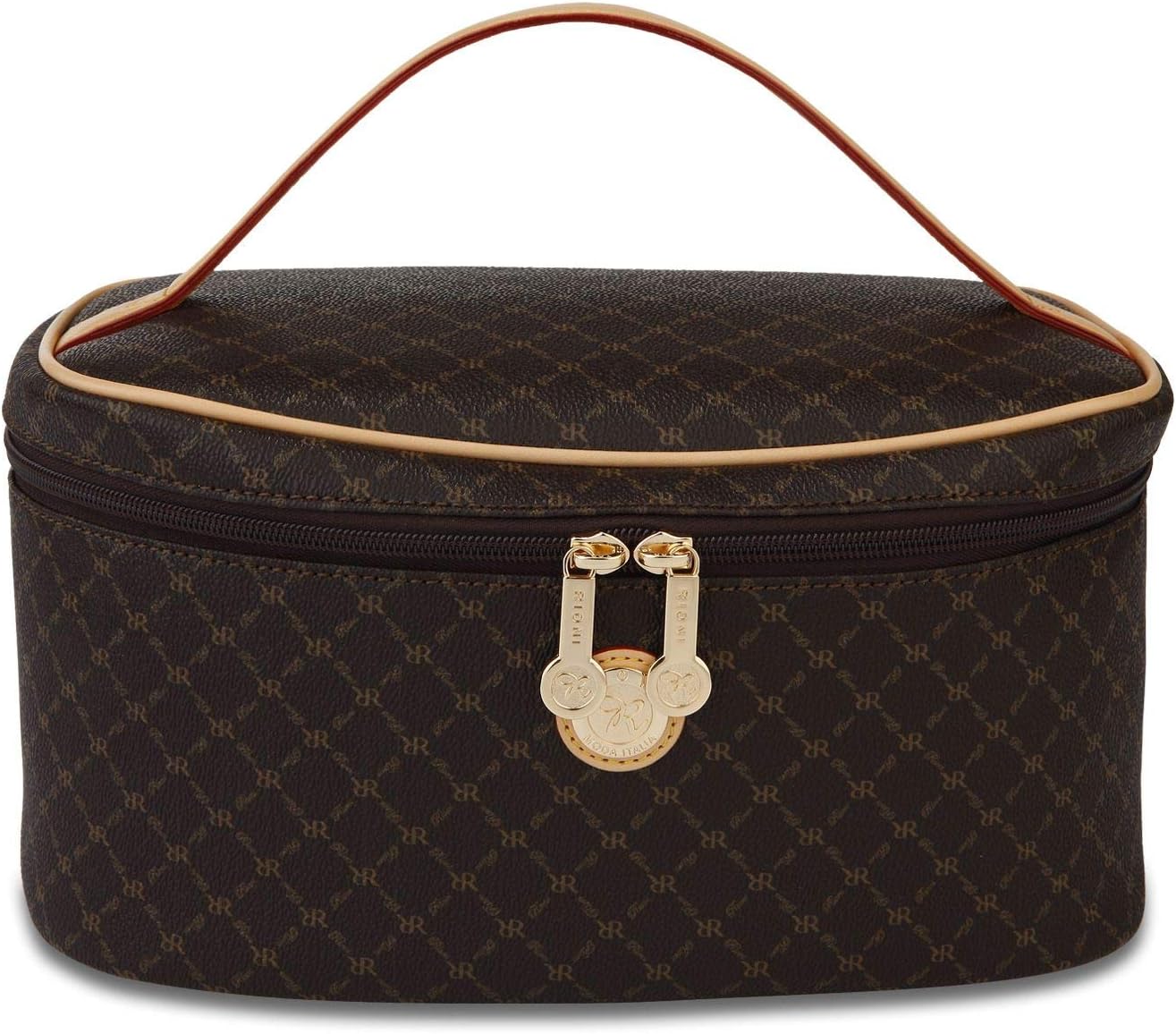 Amazon.com: Rioni Signature (Brown) - Cosmetic Carrier : Beauty ...
