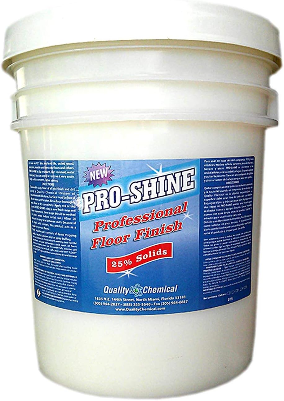 Amazon.com: Quality Chemical Pro Shine High Solids Commercial Wet-Look ...
