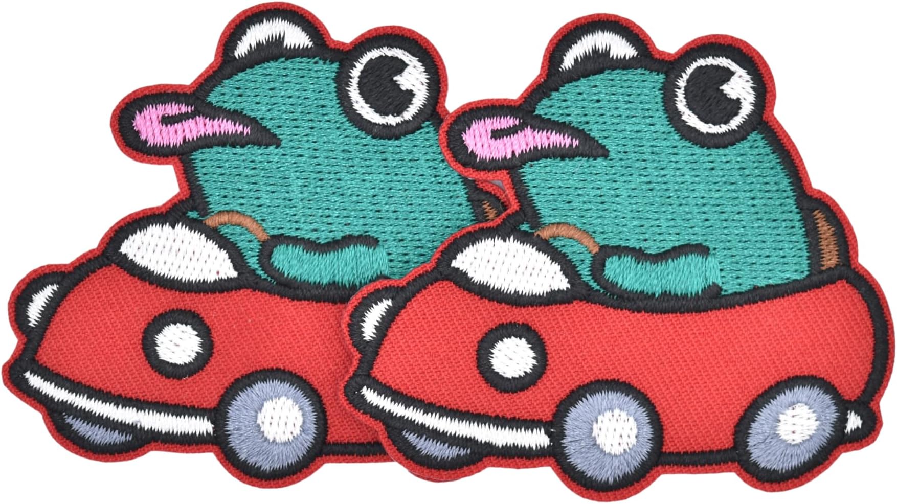 Amazon.com: PatchMommy Girl Frog Patch, Iron On/Sew On - Appliques for ...