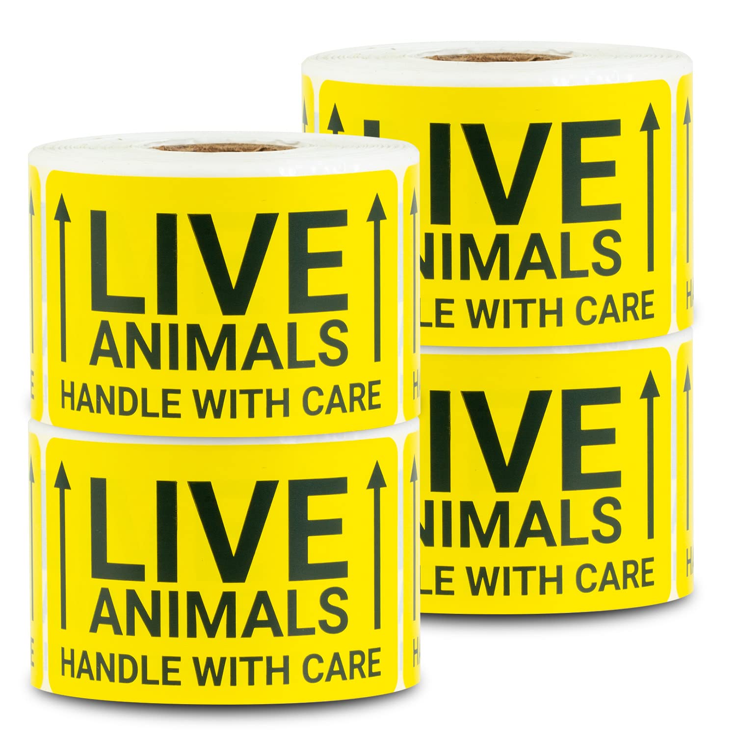 3 X 2 Inch Handle With Care Live Animals Labels | Desertcart EGYPT