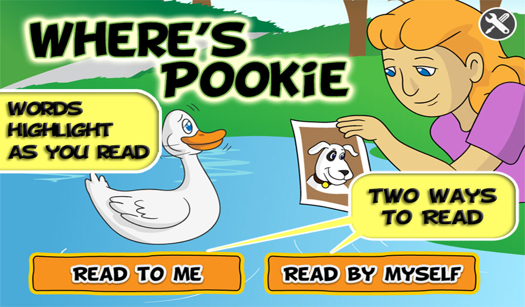 Find where Pookie is hiding bedtime story book - App on Amazon Appstore