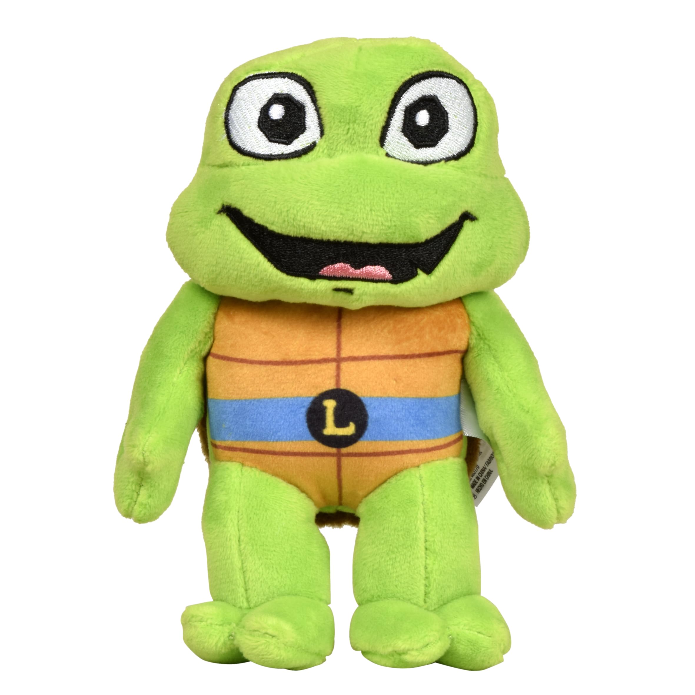 Teenage Mutant Ninja Turtles: Mutant Mayhem LEONARDO Toddler Soft Plush ...