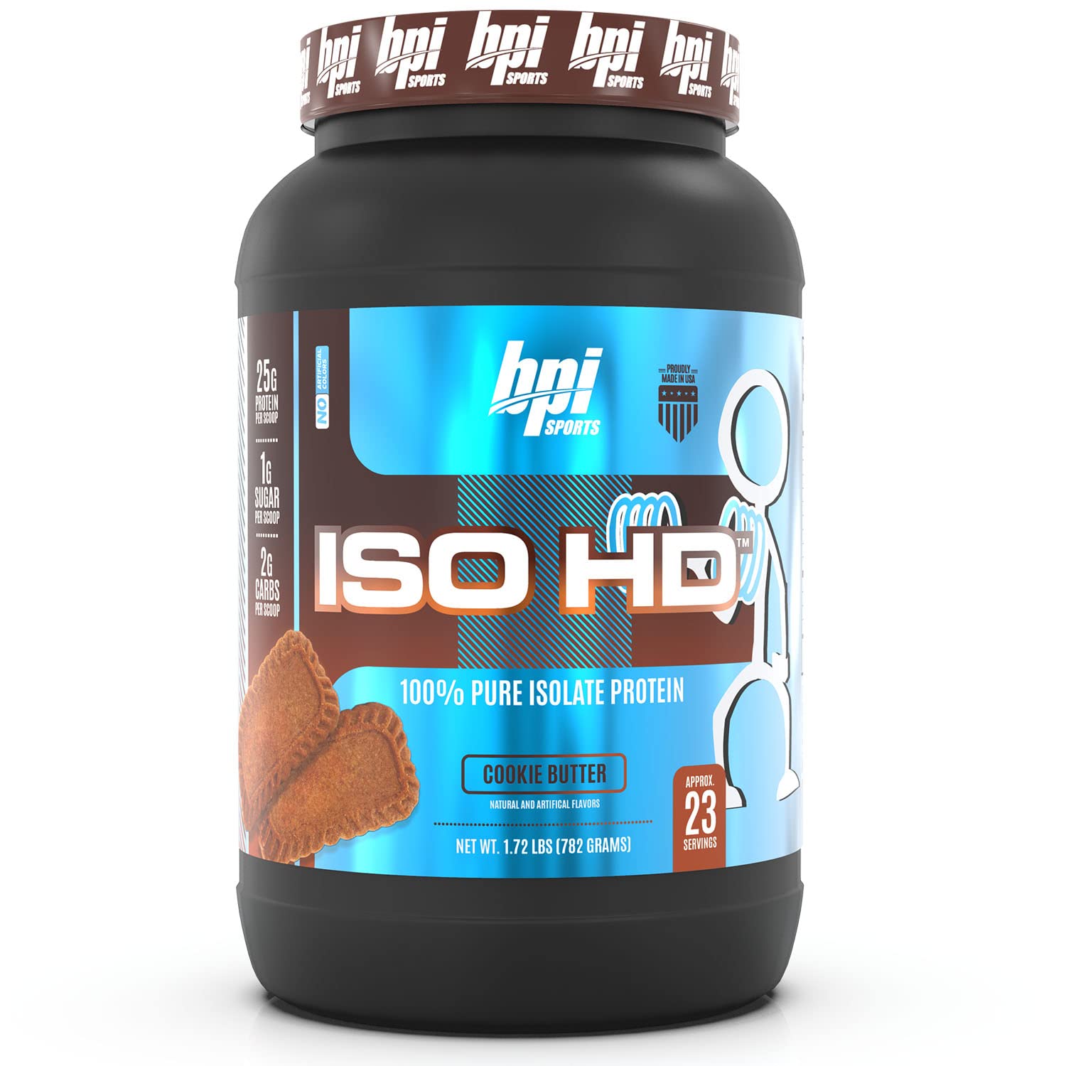 Amazon.com: BPI Sports ISO HD – 100% Whey Protein Isolate Powder ...