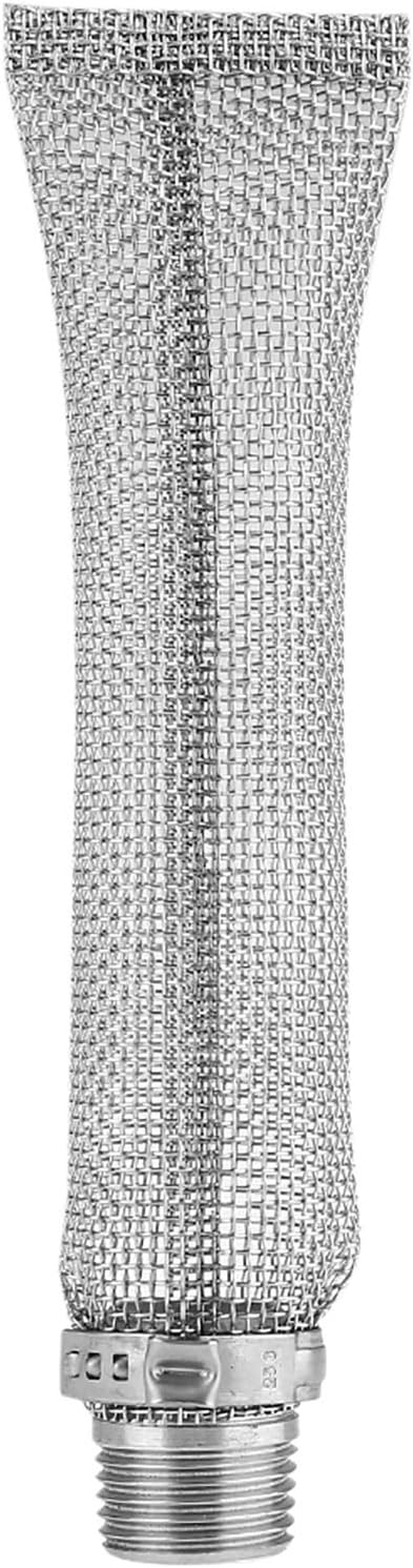 Amazon.com: Stainless Steel Beer Filter, 1/2 Inch Npt Beer Screen Mesh ...