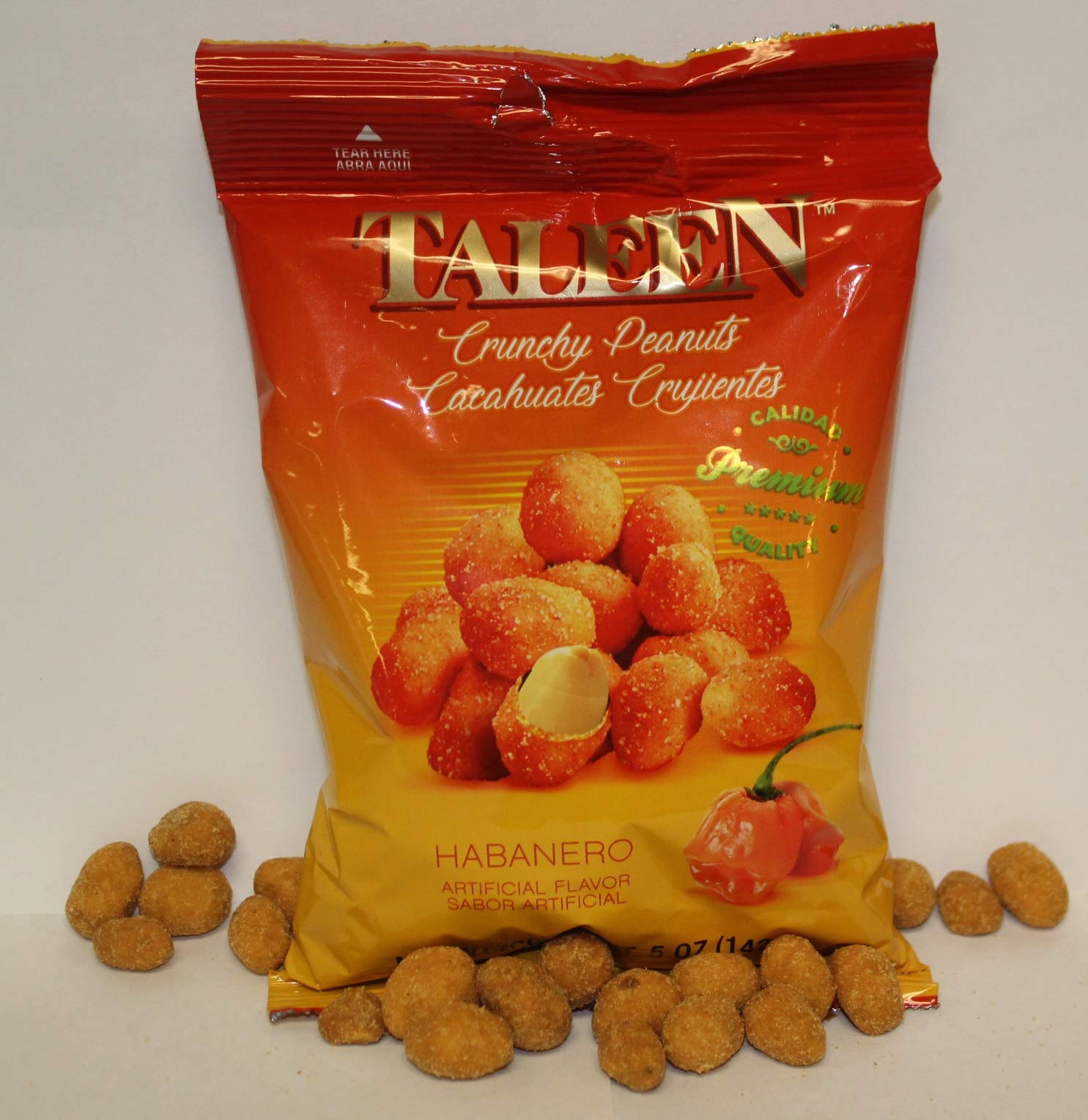 Buy Taleen Crunchy Habanero Peanuts 6ct 5oz Bags Online at desertcartEGYPT