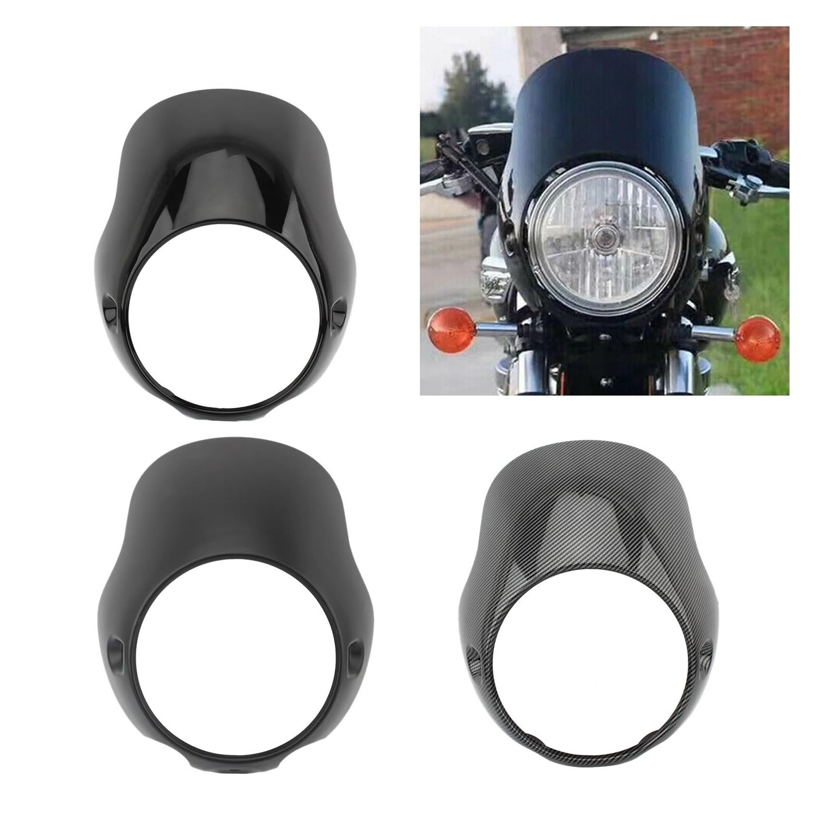 8 Inch Motorcycle Headlight Fairings LED Motorcycle Lights – Harley,