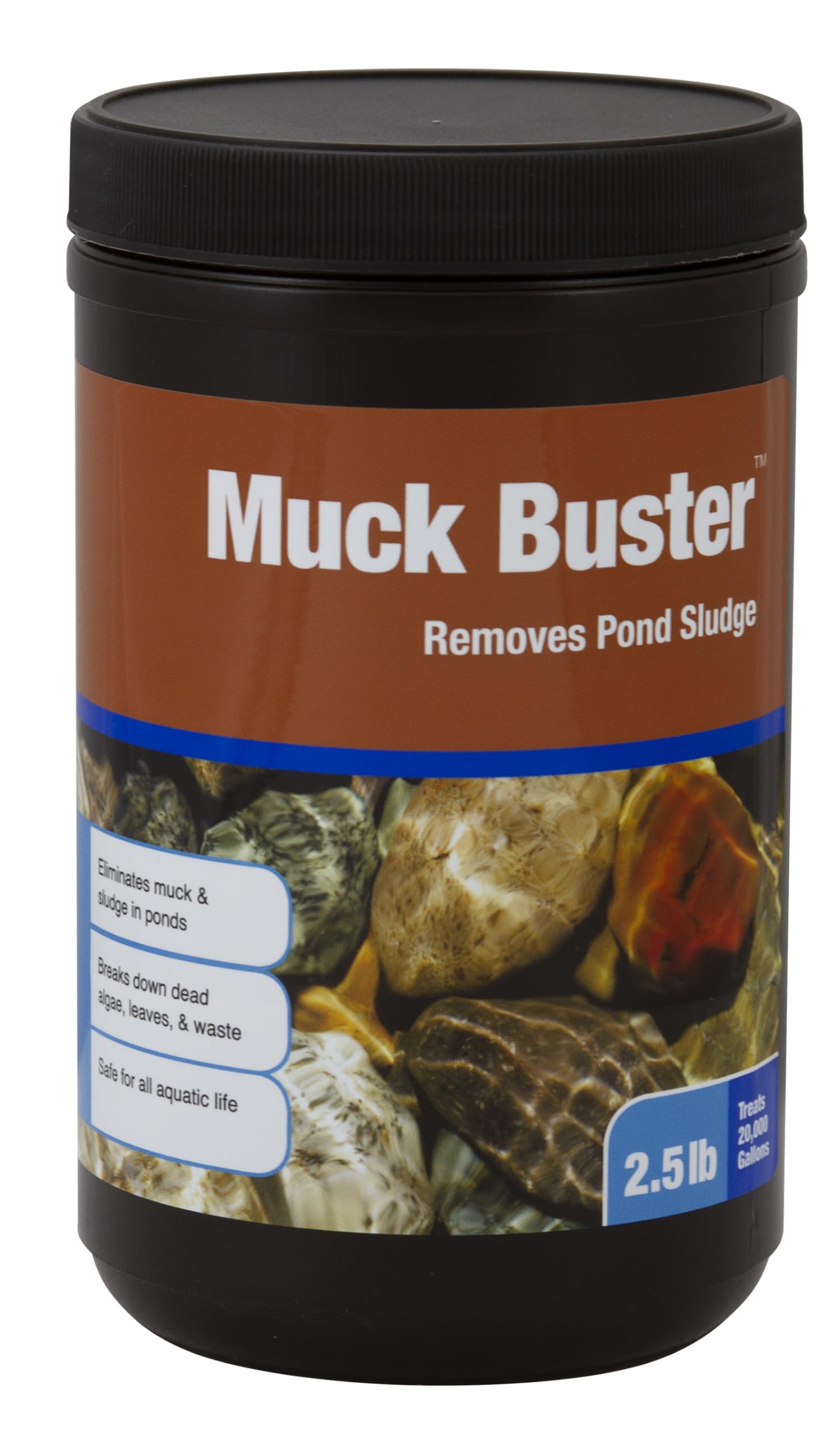 Amazon.com : Blue Thumb Muck Buster Pond Cleaner, 2.5 lb. : Pond Water ...