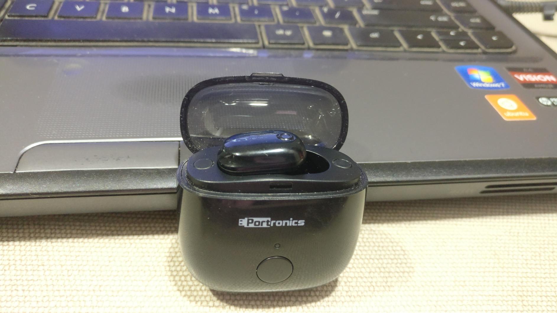 Portronics POR-920 Harmonics Talky II Mini in-Ear Bluetooth Earbud with ...