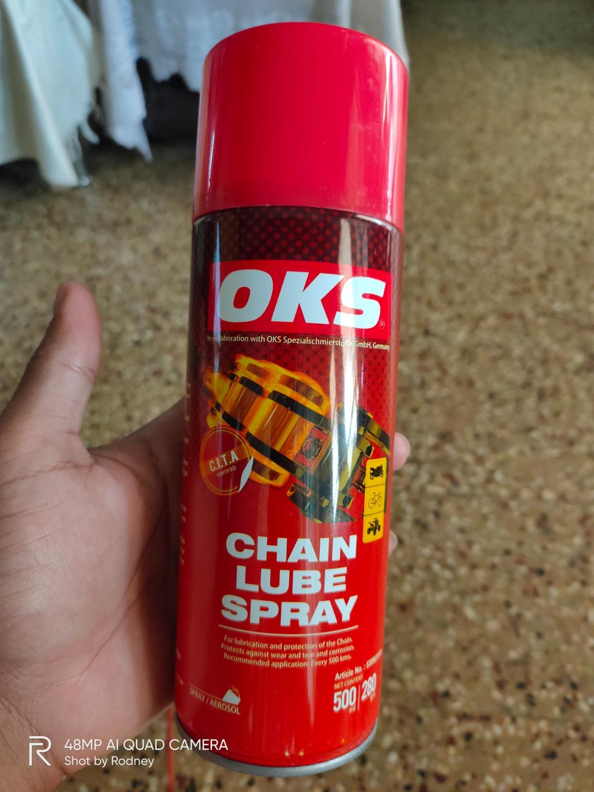OKS 9341 Chain Lub Spray [500ml] : Amazon.in: Car & Motorbike