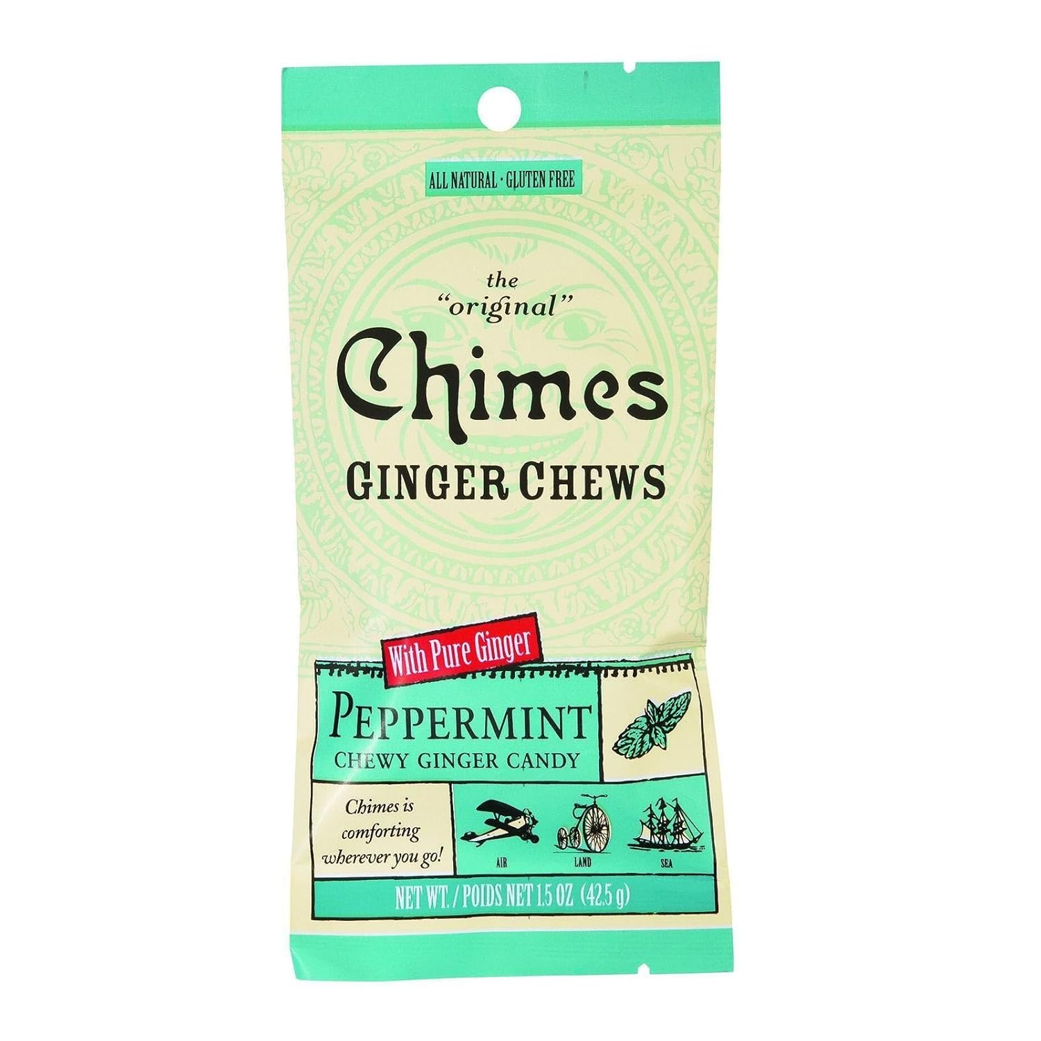 Amazon.com : b'GINGER CHEWS,PEPPERMINT' : Grocery & Gourmet Food