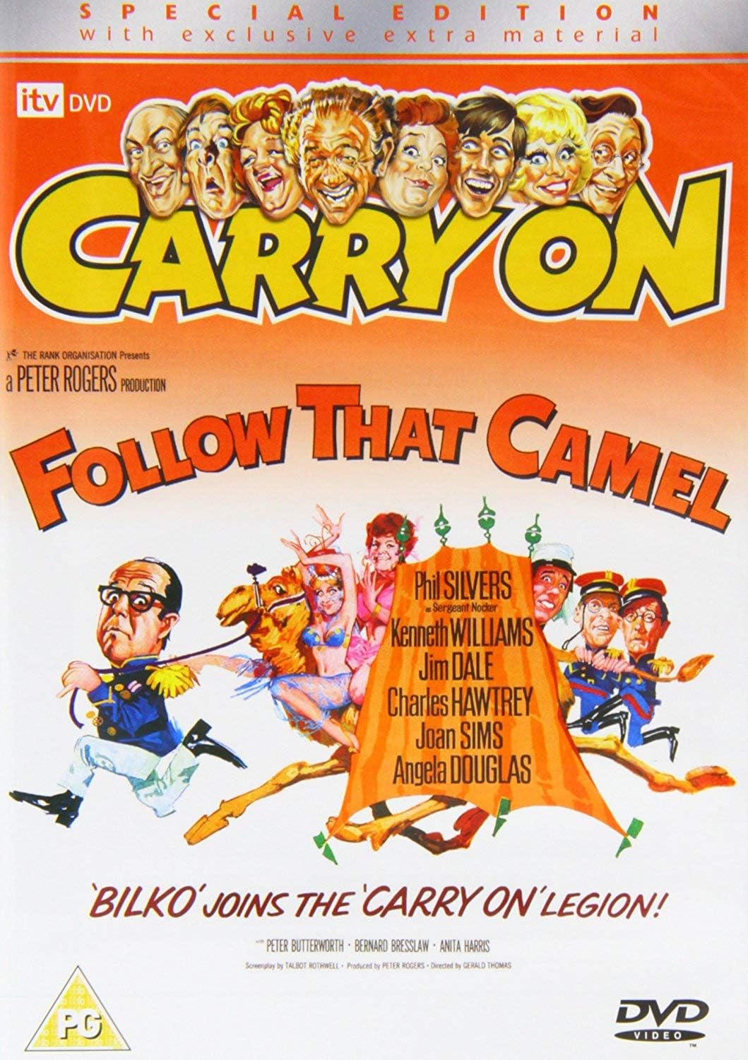 Carry On Follow That Camel [DVD]: Amazon.co.uk: Kenneth Williams ...