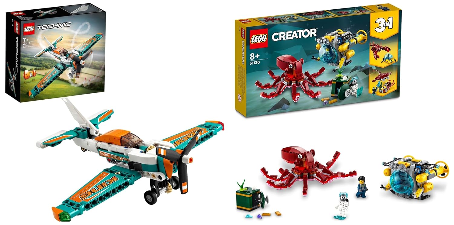 Buy LEGO Creator 3in1 Sunken Treasure Mission 31130 Building Kit (522 ...