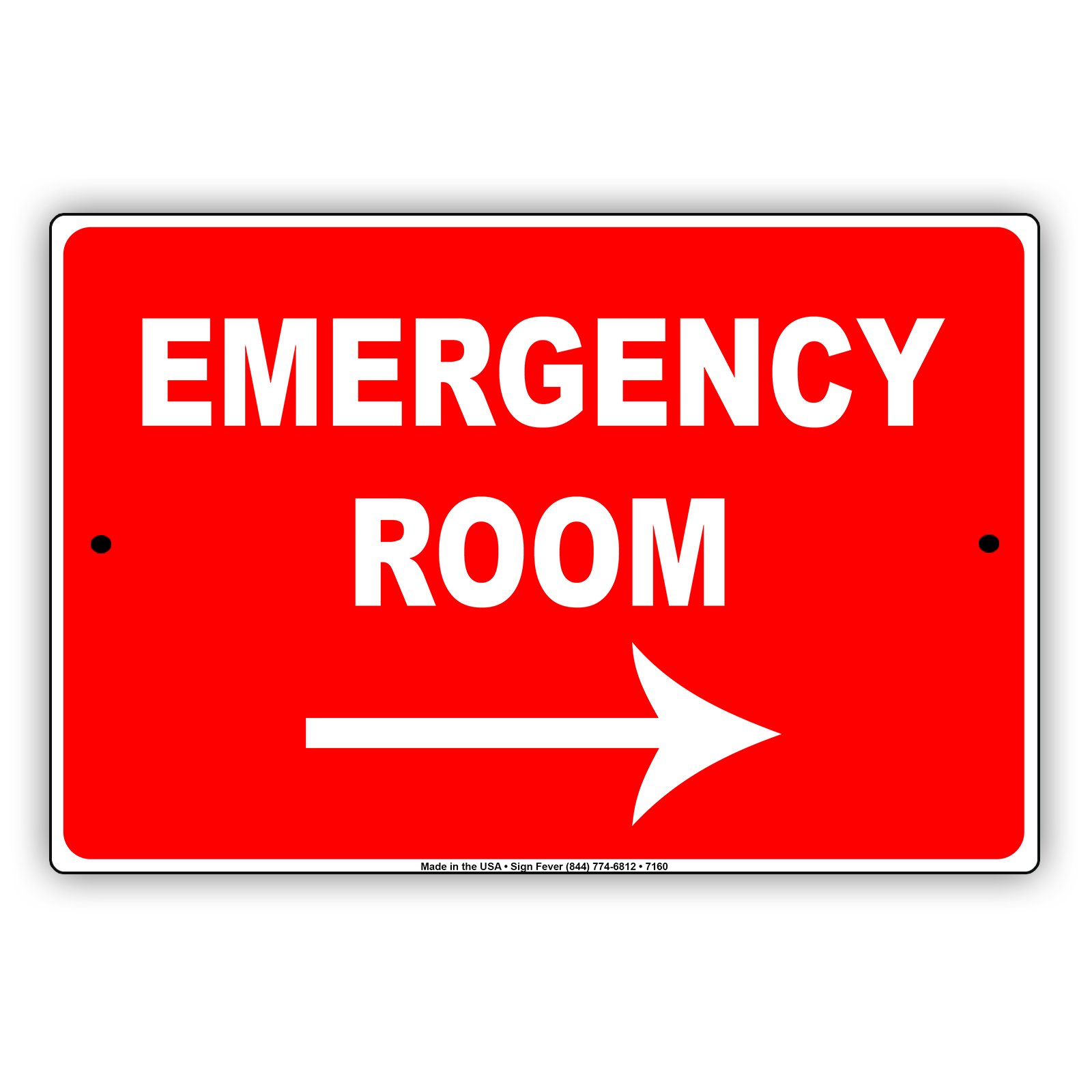 Emergency Room Signage