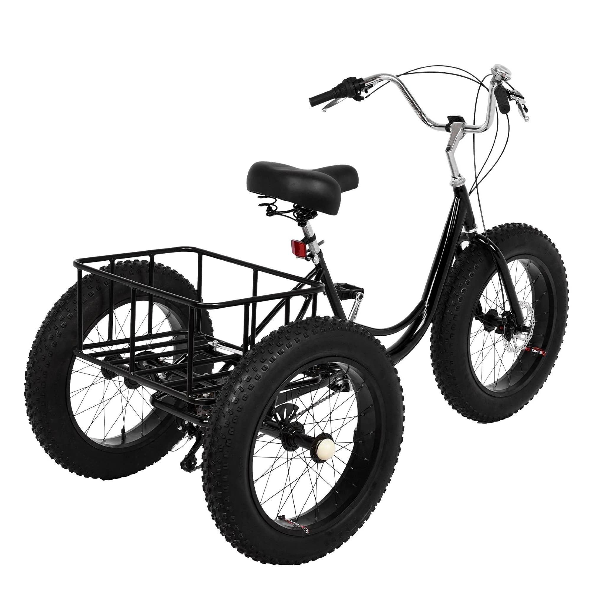 Buy Tire 3 Wheels Beach Cruiser Bike - Tricycle 20-inch Wheels and 7 ...