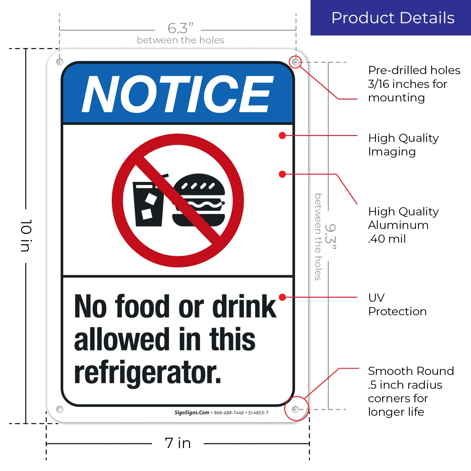 Refrigerator Signs Sign Language Amazon.com : Signs ByLITA Classic