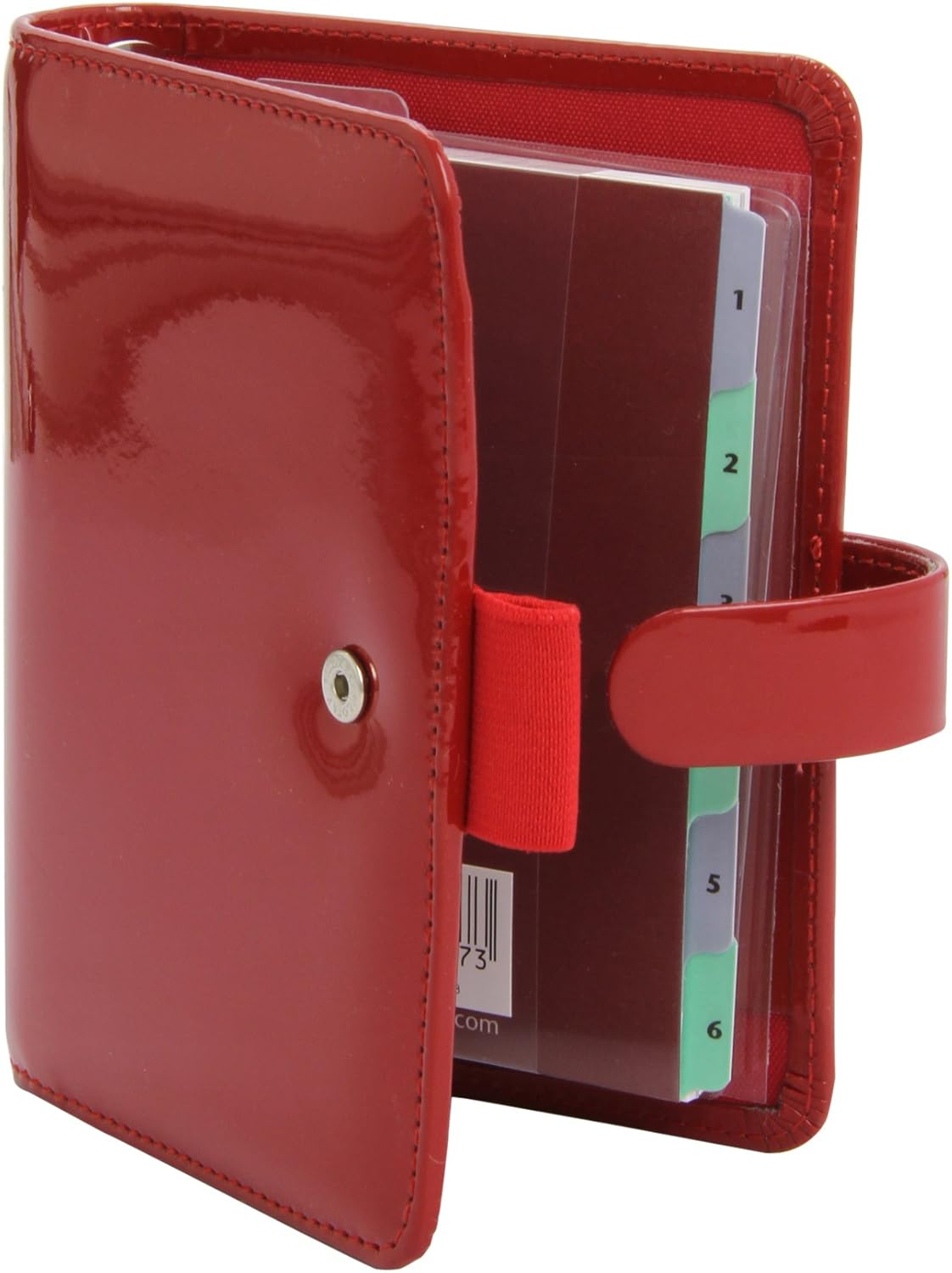 Amazon.com : Filofax Pocket Patent Red Organiser : Office Products