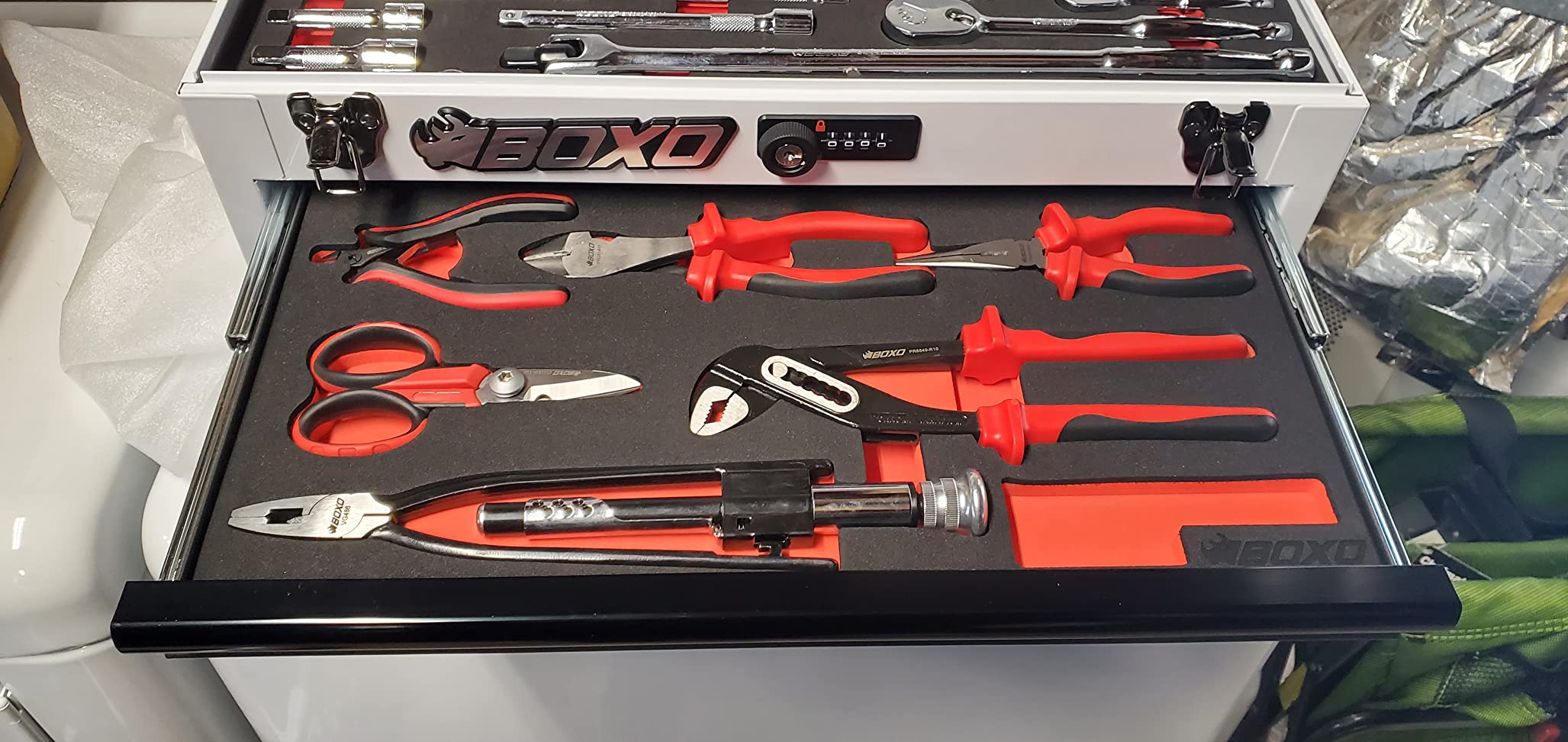 $27/mo - Finance BOXO USA Heavy Duty 103 Piece MotoBox Tool Box - White ...