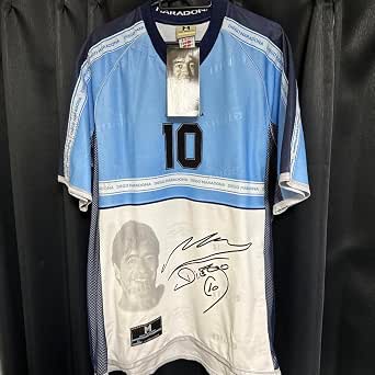 Amazon.co.jp: Maradona Uniform Argentina Milla Messi with Tags ...