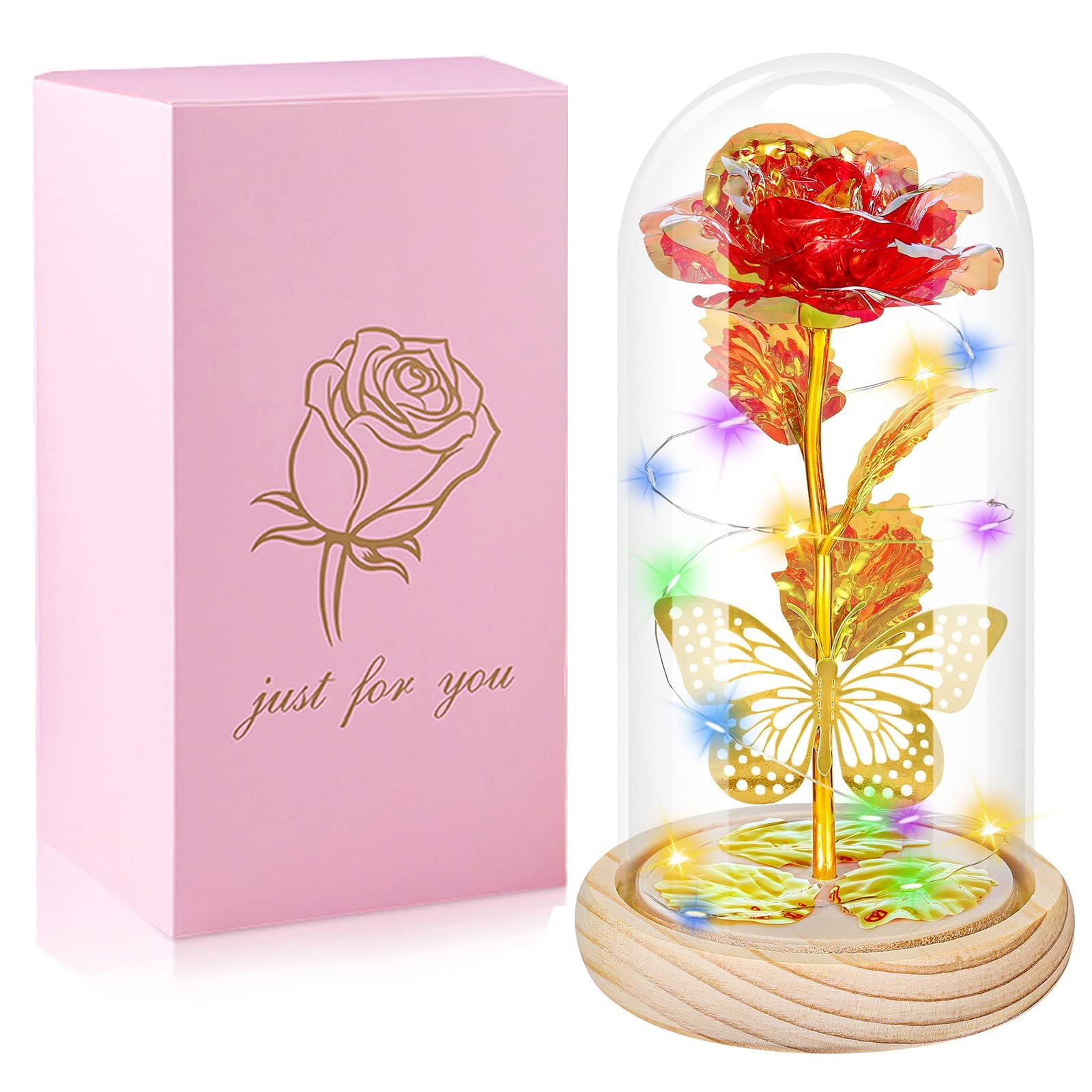 Amazon.com: Valentines Day Gifts for Her,Valentines Roses Gifts for ...