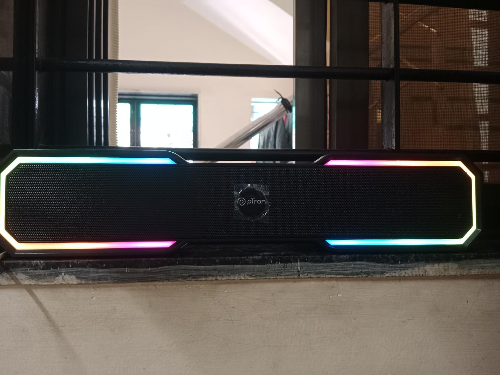 pTron Fusion RB 18W Bluetooth Soundbar Speaker, Immersive Sound, Vivid ...