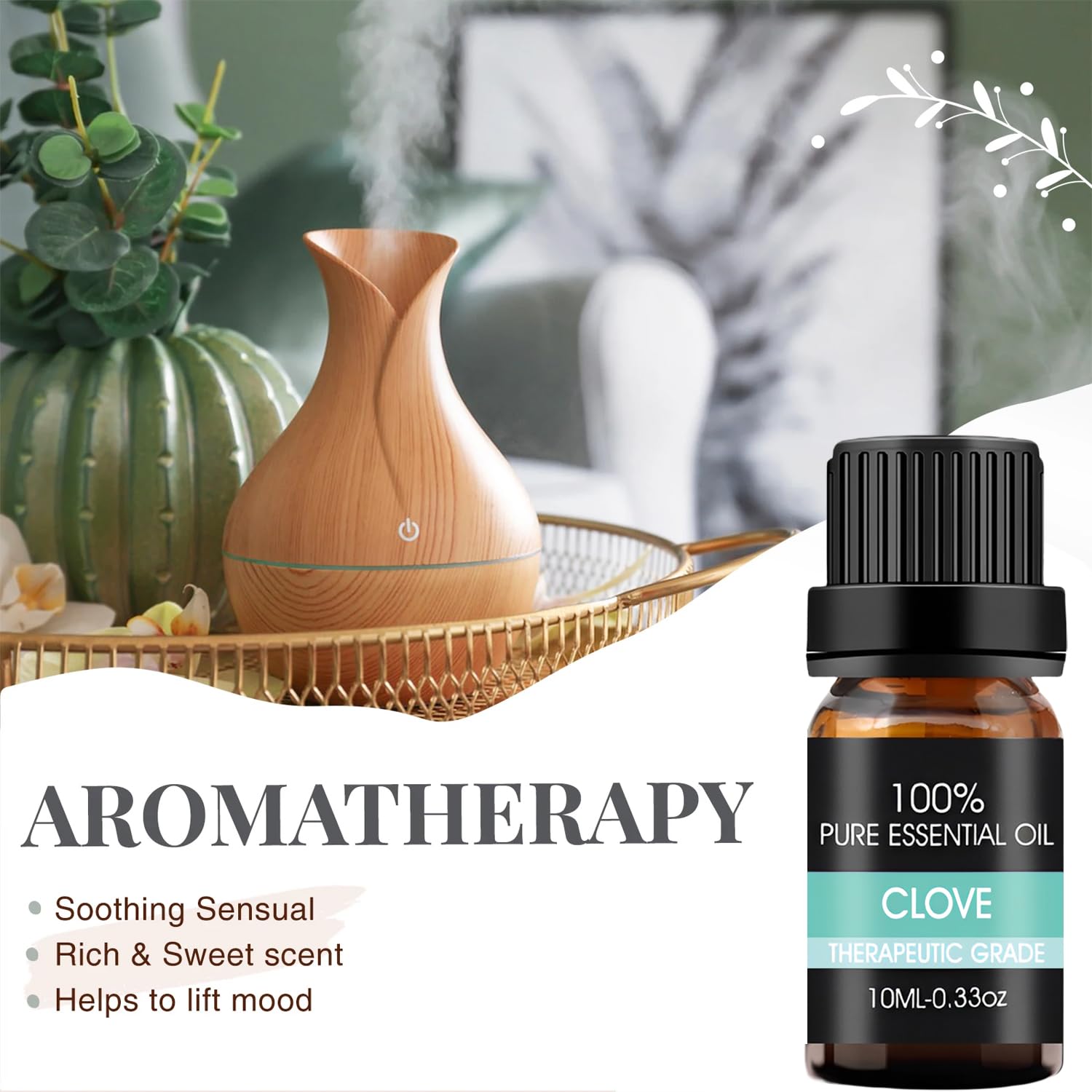 Snapklik.com : Clove Essential Oil 10ML 100% Pure & Natural Clove Essential Oill For Diffuser ...