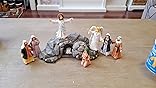 Amazon.com: Jesus Resurrection Set for Easter (8 hand painted pieces ...