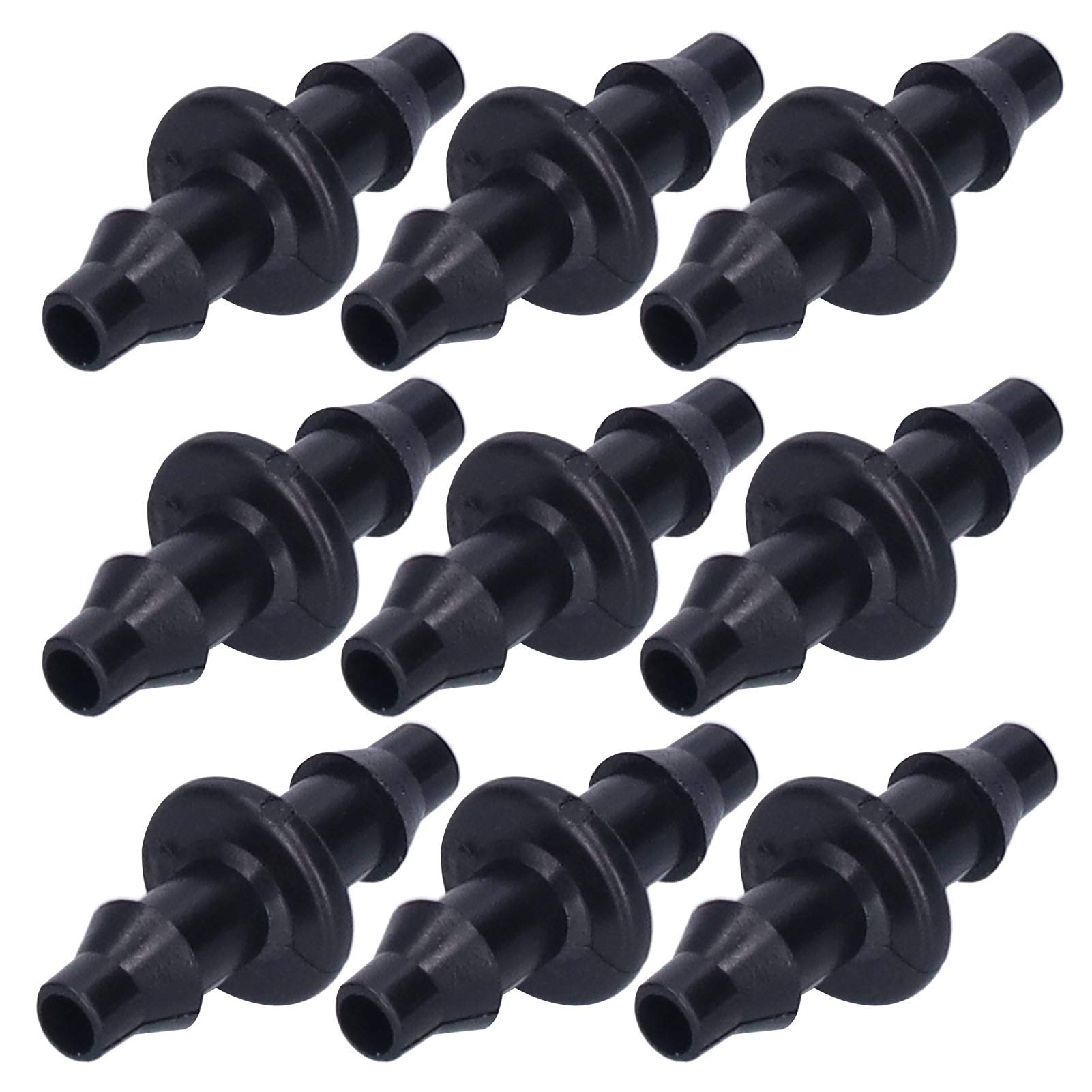 Amazon.com : Drip Irrigation Fittings Kit, 100 Pcs Barbed Connectors ...