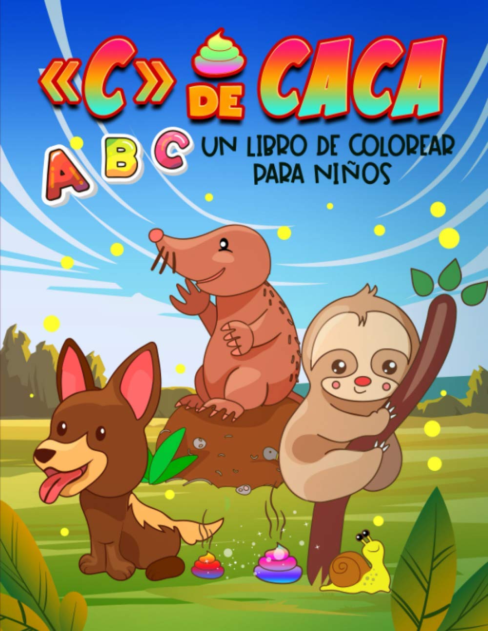 C De Caca Abc Un Libro De Colorear Para Ninos | Desertcart Thailand