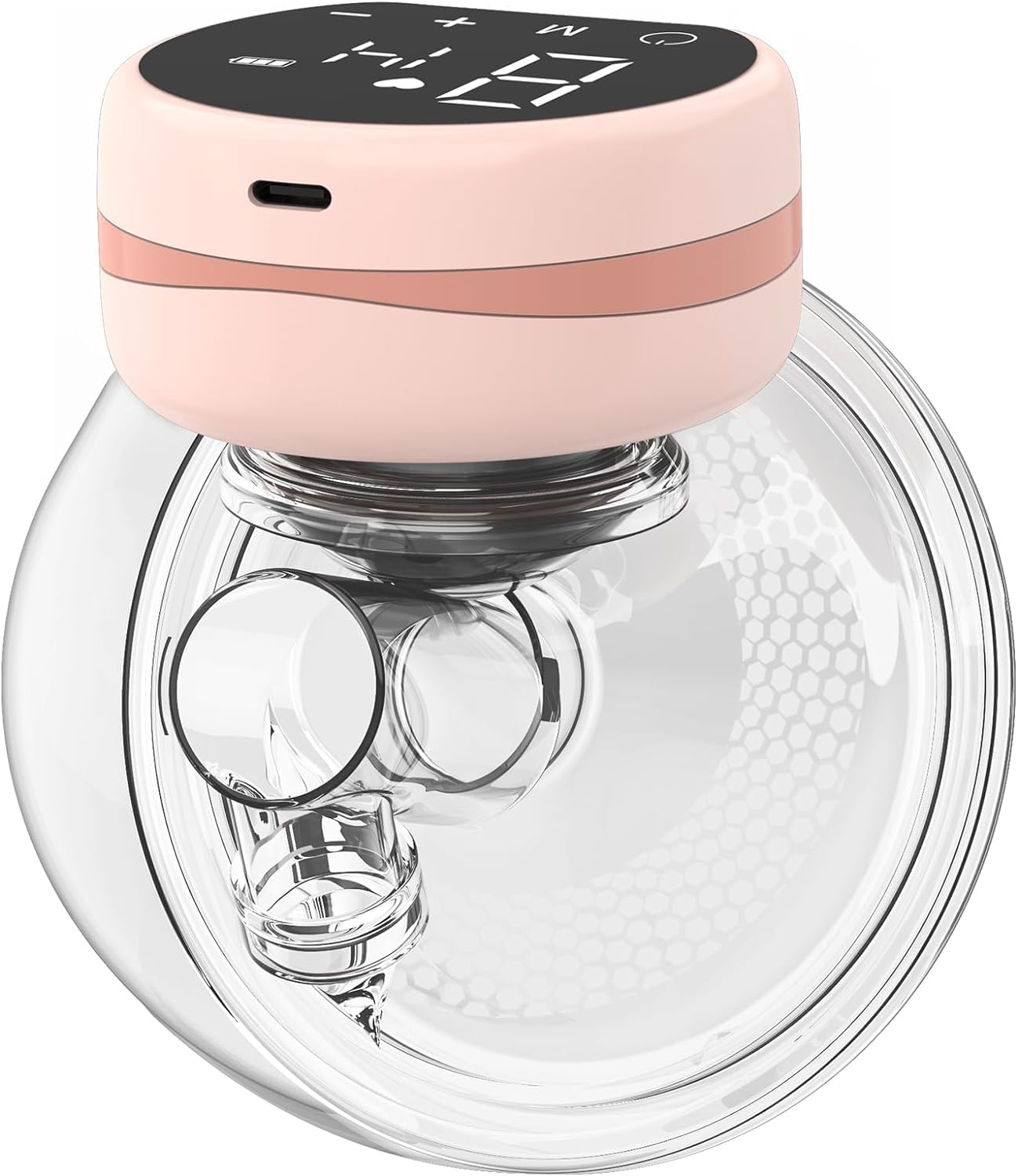 Amazon.com: Breast Pump Hands Free Portable Electric Breast Pumps Double Wearable Breast Pump ...