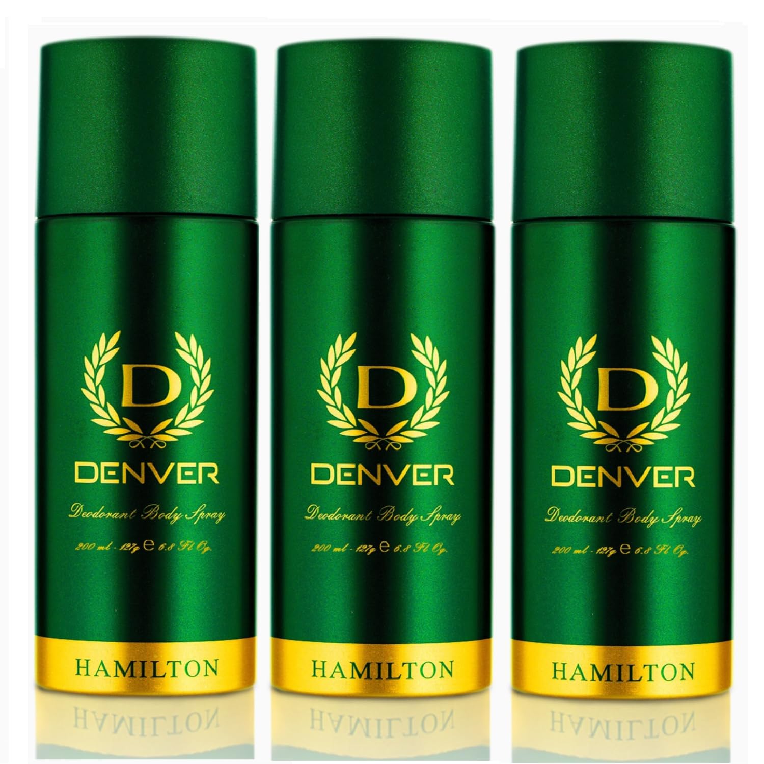 Buy DENVER Hamilton Deodorant - 200ML Each (Combo Pack of 3) | Long ...