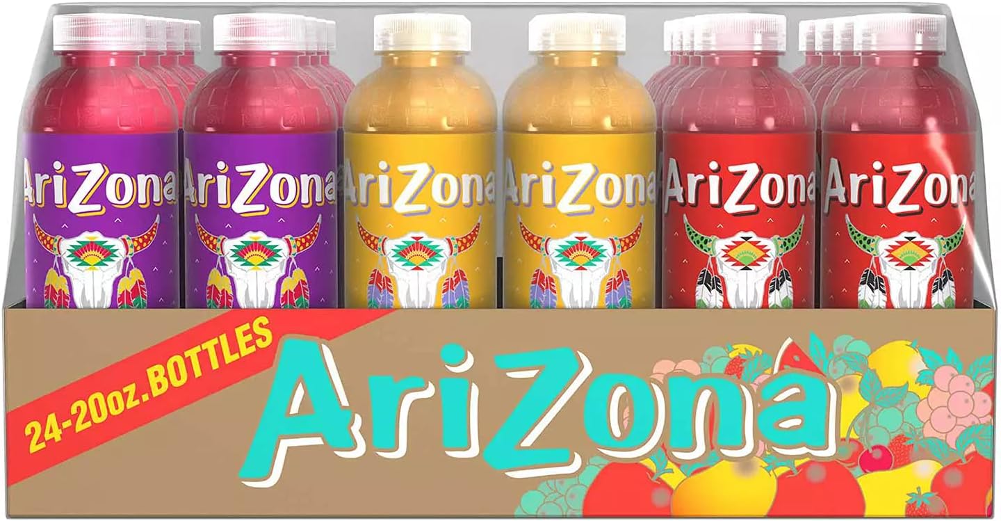 Amazon.com : AriZona Mucho Mango Fruit Juice Cocktail, 20 Fl Oz (Pack ...