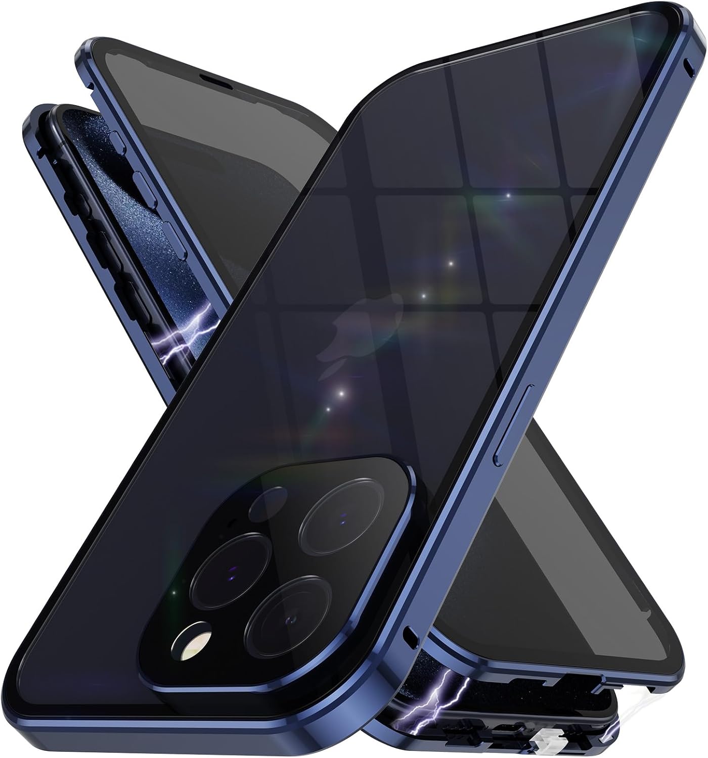 STARRYNOVA Privacy Case Compatible with iPhone 15 Pro Max, Front and ...