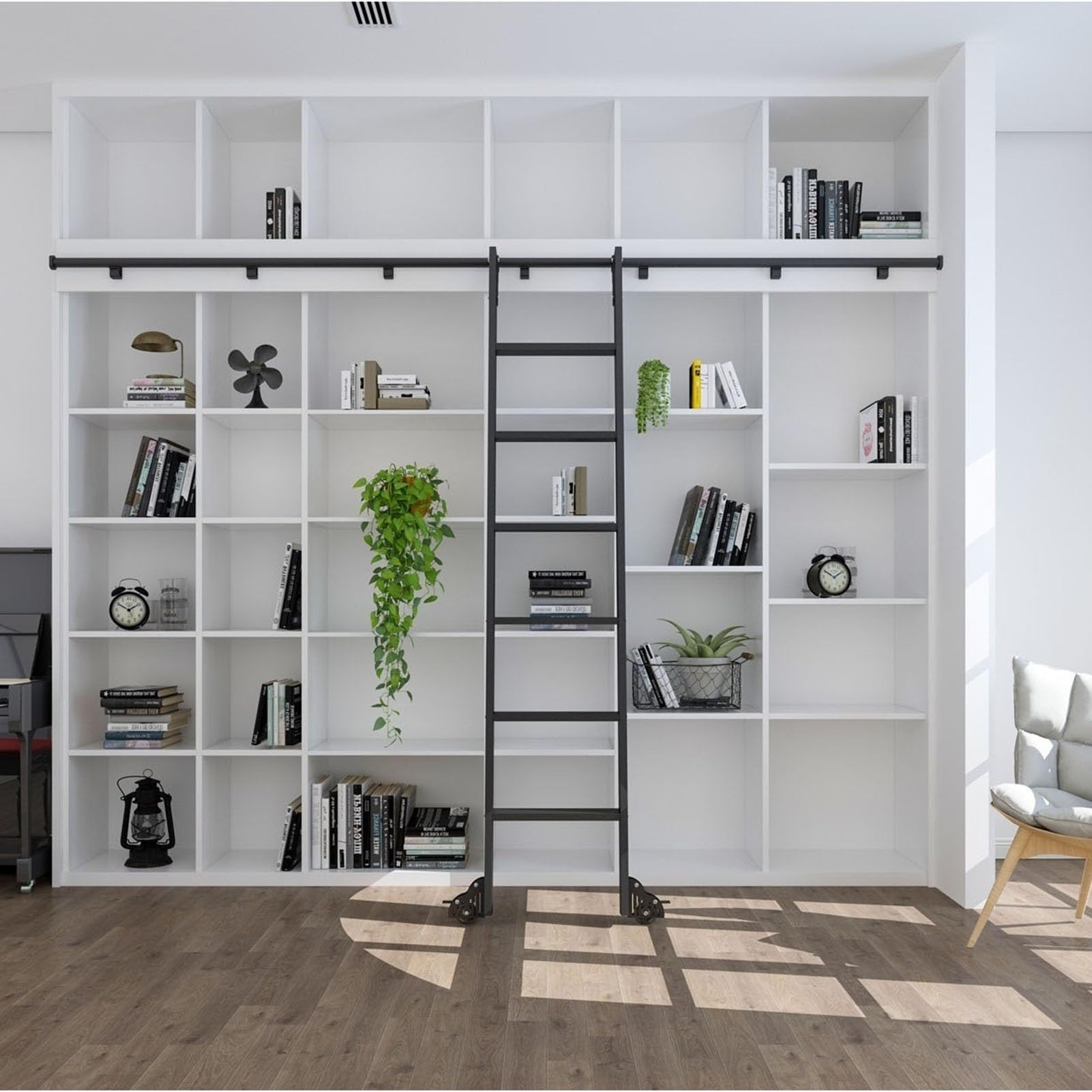 Hook Style Library Ladder